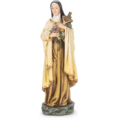 15cm Saint Therese Theresa Statue Little Flower Catholic Gift : Amazon ...