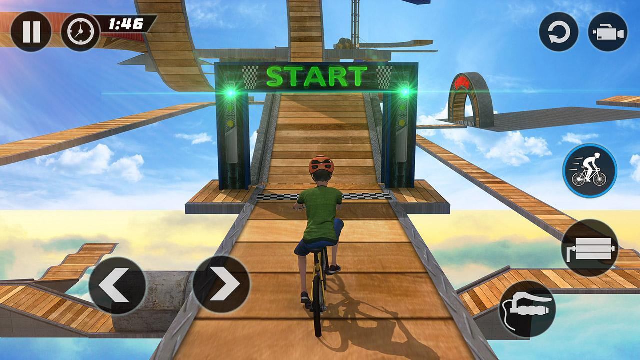 BMX Cycle Roll Stunts Adventure Party 3D Game For Kids : Hyper Bike ...