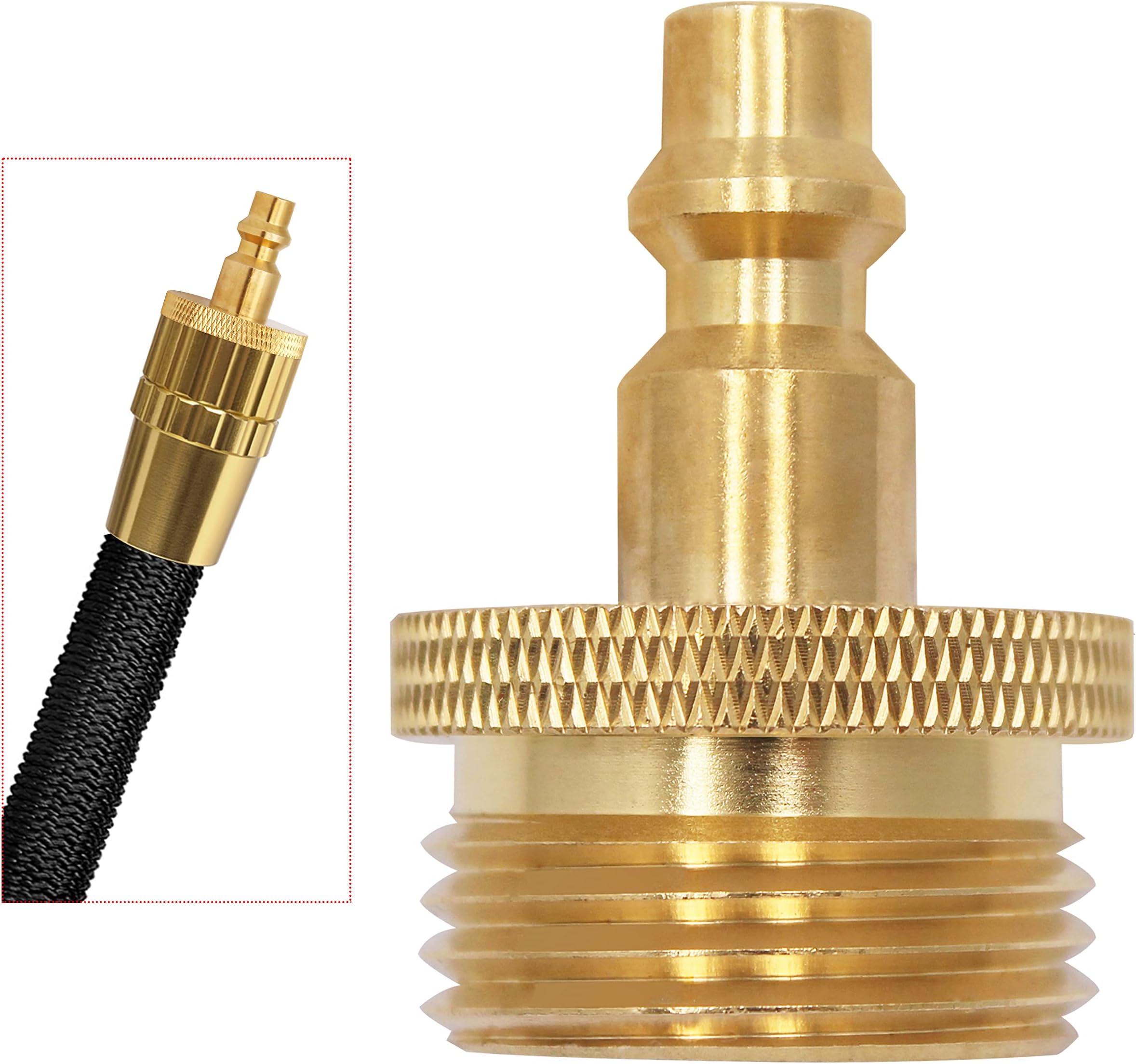 Amazon.com: Water Pipe Quick Connect Plug Adapter for RV, Boat ...