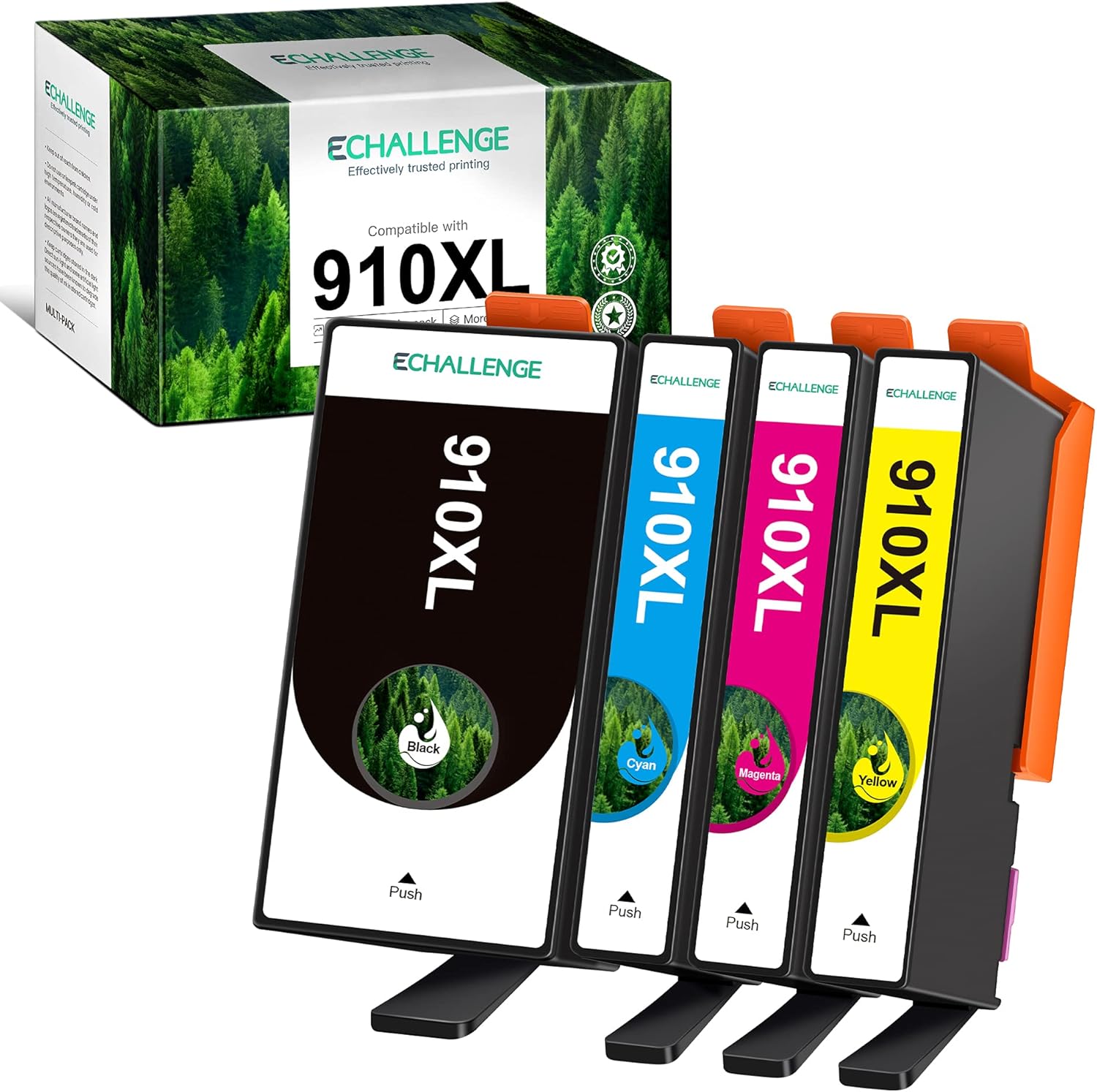 Amazon.com: ANGIEHAIE ECHALLENGE Compatible Ink Cartridge Replacement ...