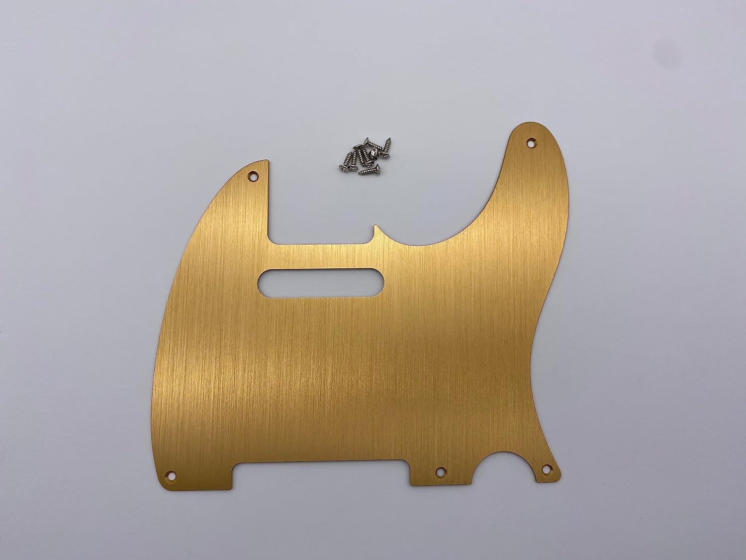 Amazon.com: FD 5 Hole Metal Aluminum Anodized Tele Style Pickguard CS ...