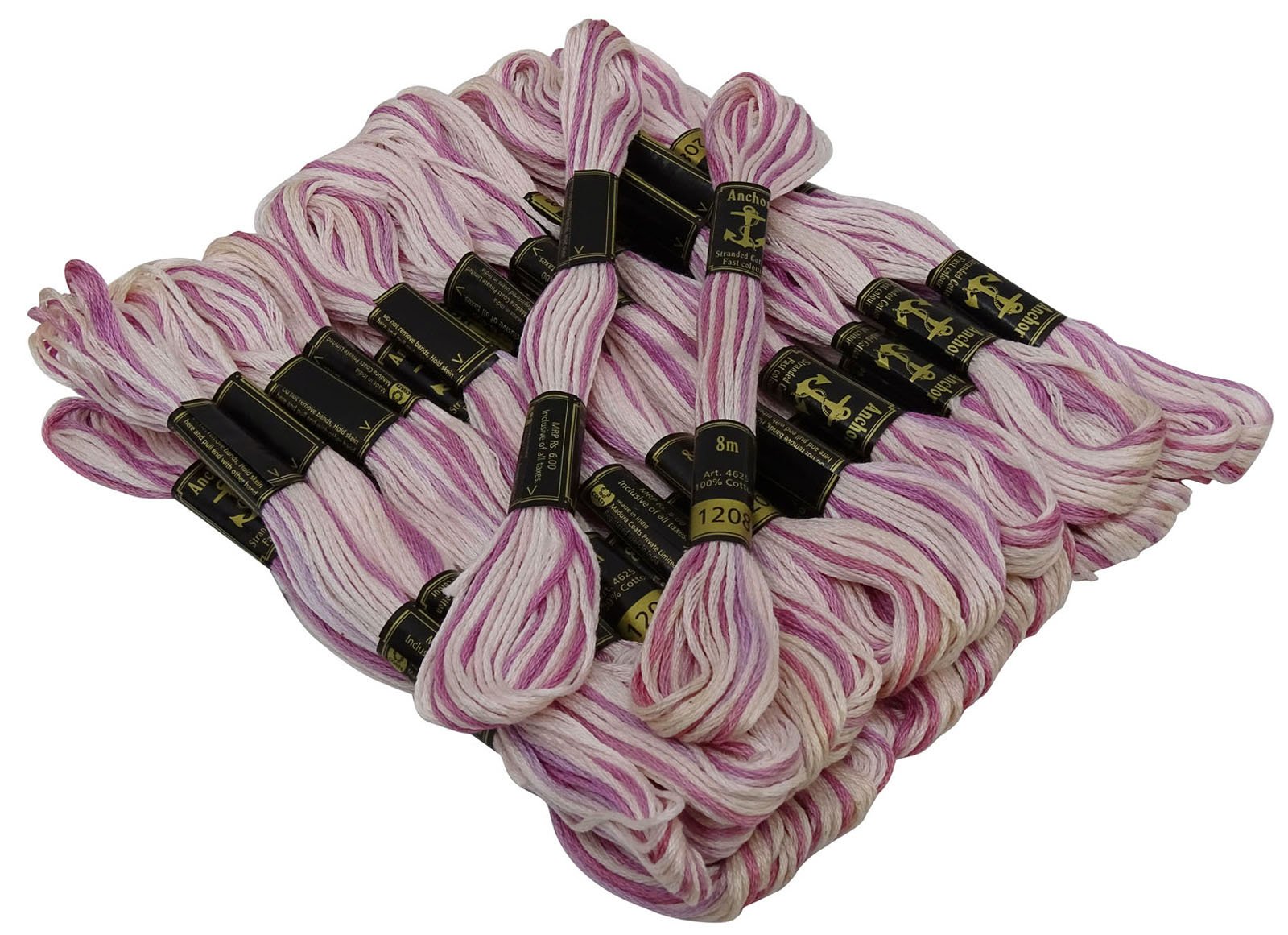 Snapklik.com : IBA Indianbeautifulart Dual Shade Stranded Cotton Cross ...