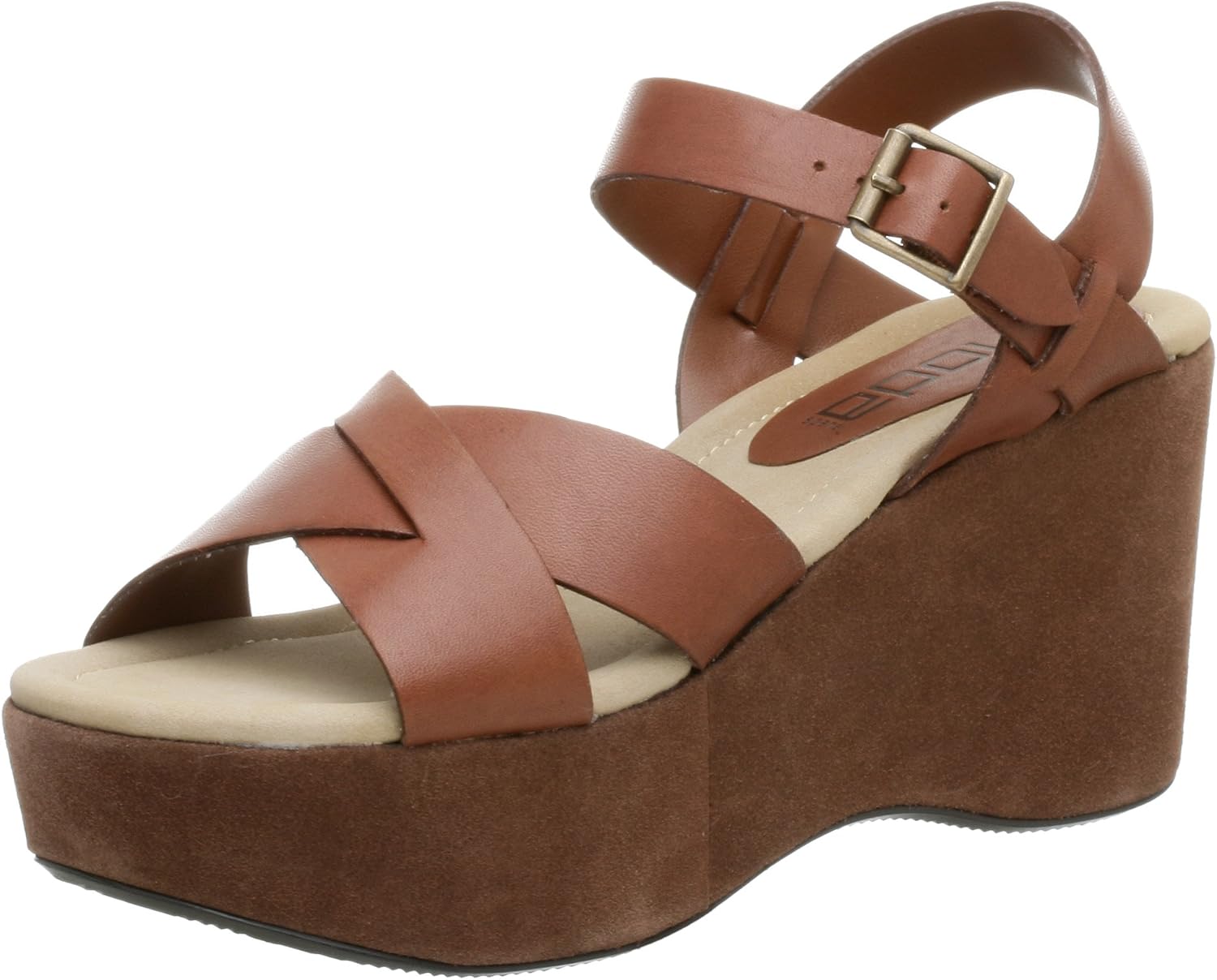 Amazon.com | Moda Spana Women's Banjo Wedge Sandal | Platforms & Wedges