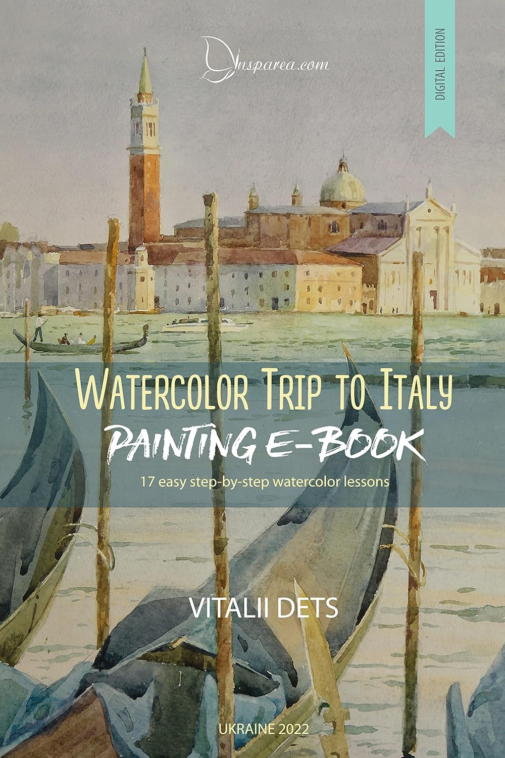 Amazon.com: Watercolor Trip to Italy: Watercolor workbook: 17 easy step ...