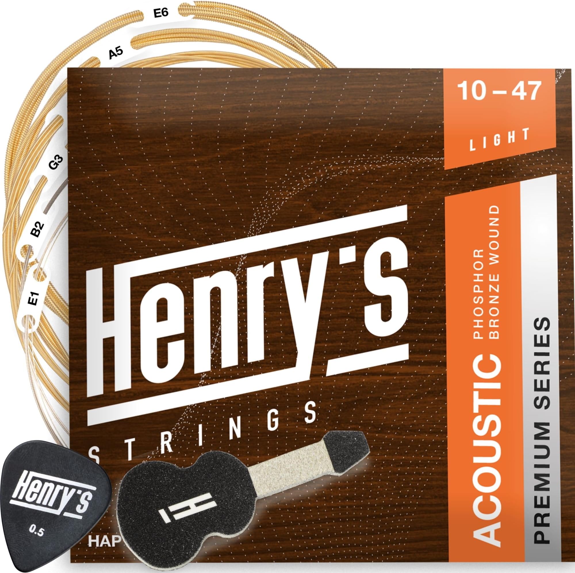 Amazon.com: D’Addario EXP16 Coated Phosphor Bronze Acoustic Guitar ...