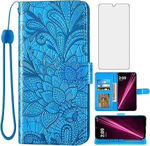 Amazon.com: Asuwish Phone Case for T-Mobile Revvl 6 5G 2022 with Screen Protector and Lace ...