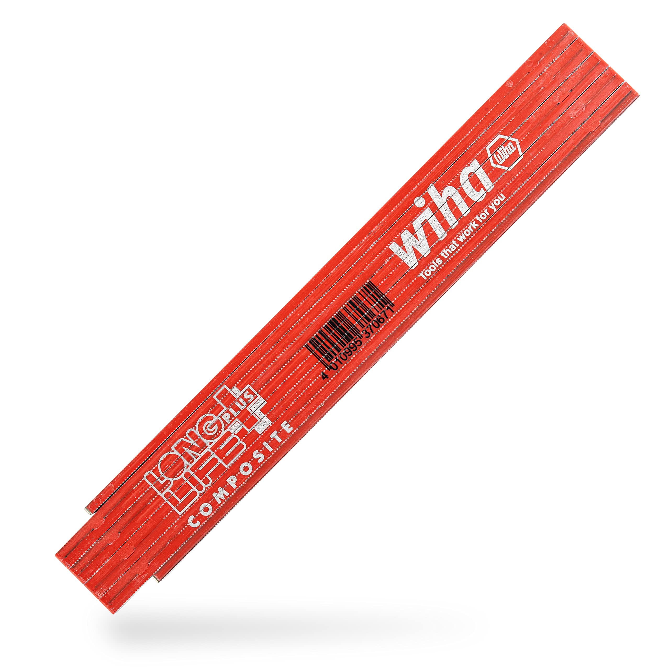 Folding Ruler Wiha Longlife Plus Composite - 2 Meter 10-Arm Metric Rule ...