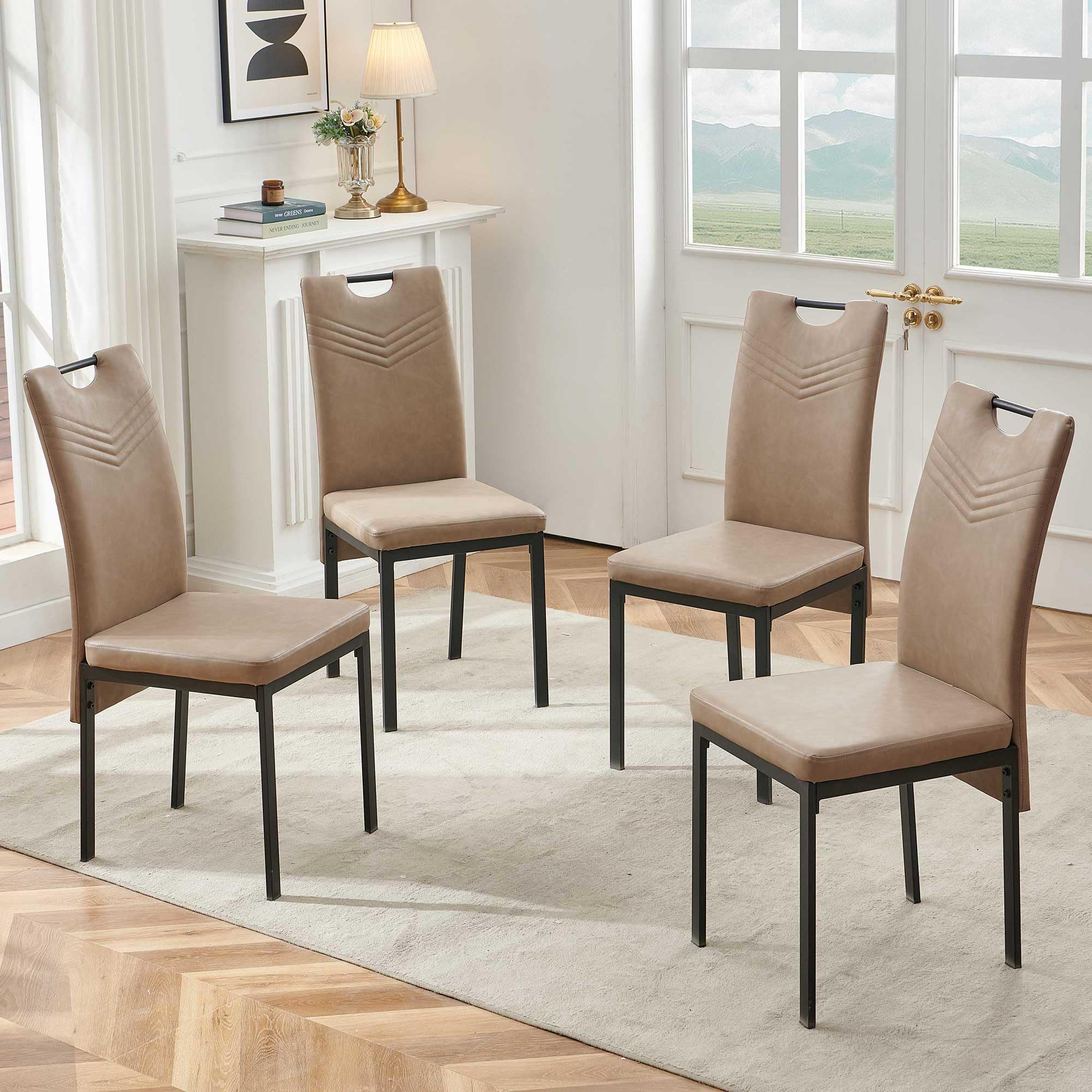 Amazon.com - Homedot Dining Chairs Set of 4, Modern Kitchen Dining Room ...