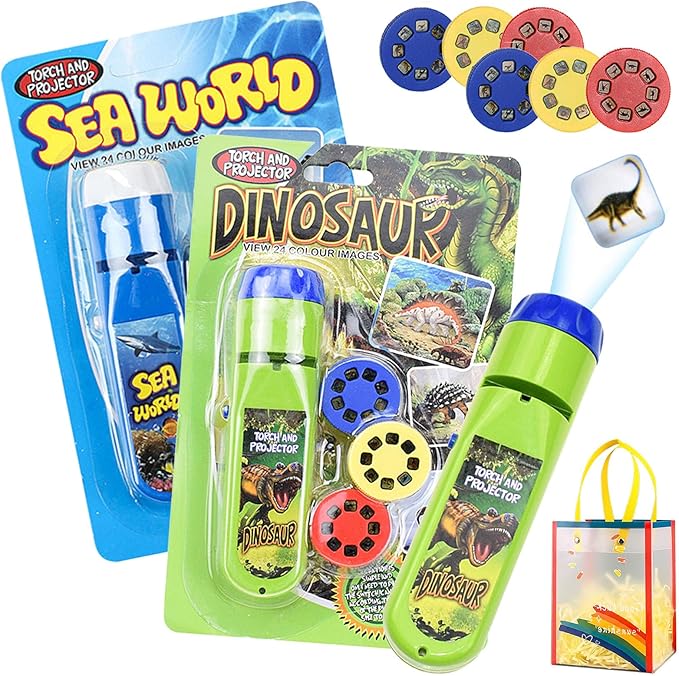 Amazon.com: Dinosaur Projector Flashlight - Night Light Technology Toy ...
