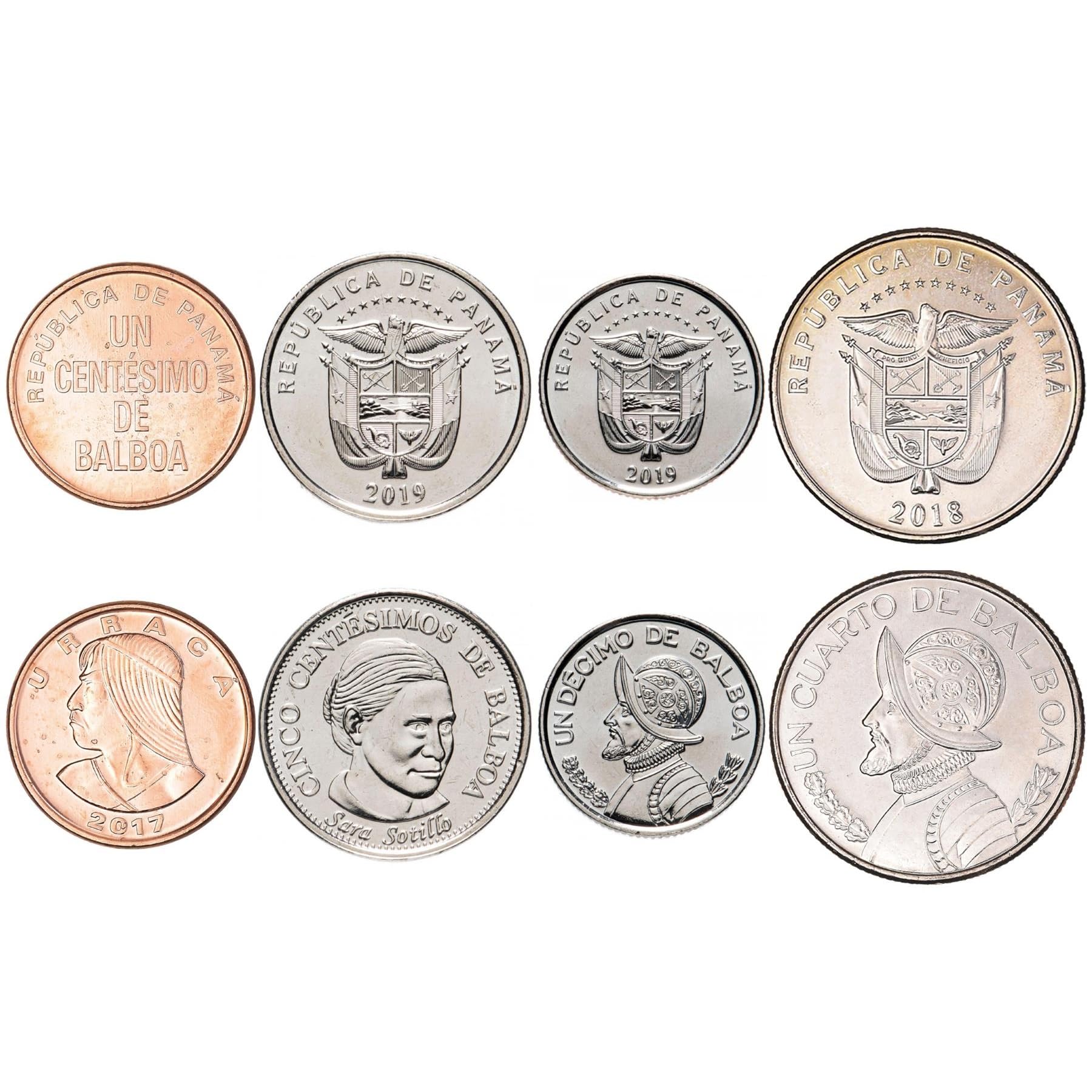 Moneda Panameña Moneda Panamá 5 Centésimos De Balboa 1968 LÍNEA