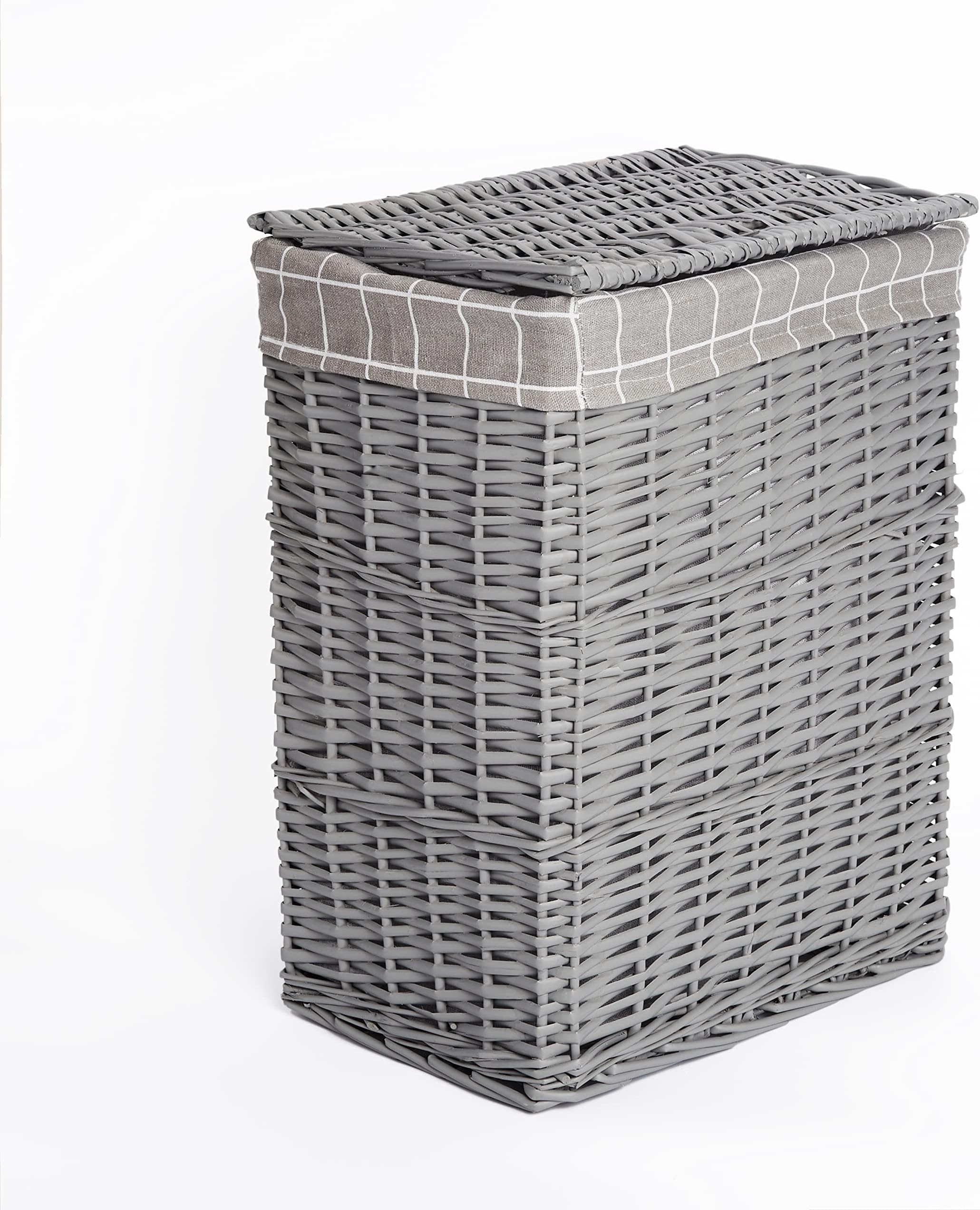 COUNTRY CLUB 124024870 Bamboo Grey Eco-Friendly Hamper Laundry Basket ...