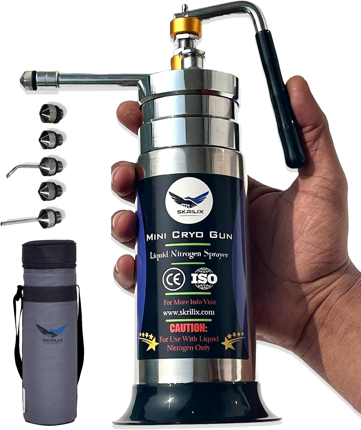 Amazon.com: Ultronix Upgraded Liquid Nitrogen Sprayer For Dermatology ...
