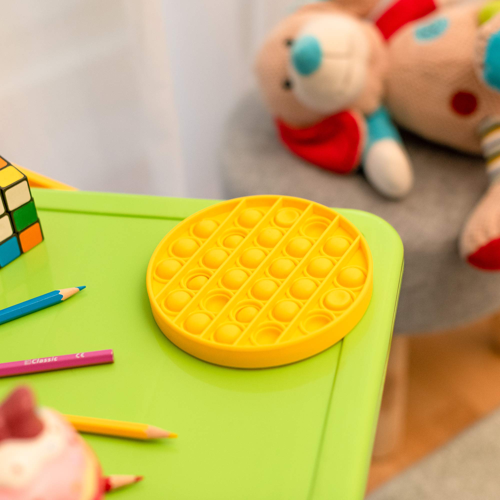 Nutty Toys Popit Sensory Fidget - Stress & Anxiety Relief Push Pop It ...