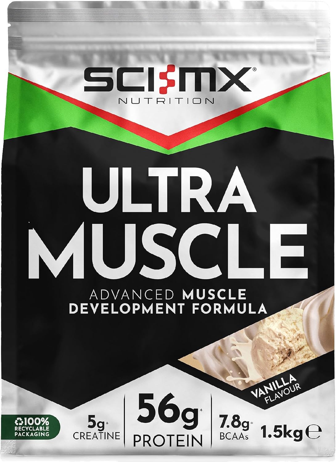 SCI-MX Ultra Muscle - Protein Powder for Muscle Development + 23 ...
