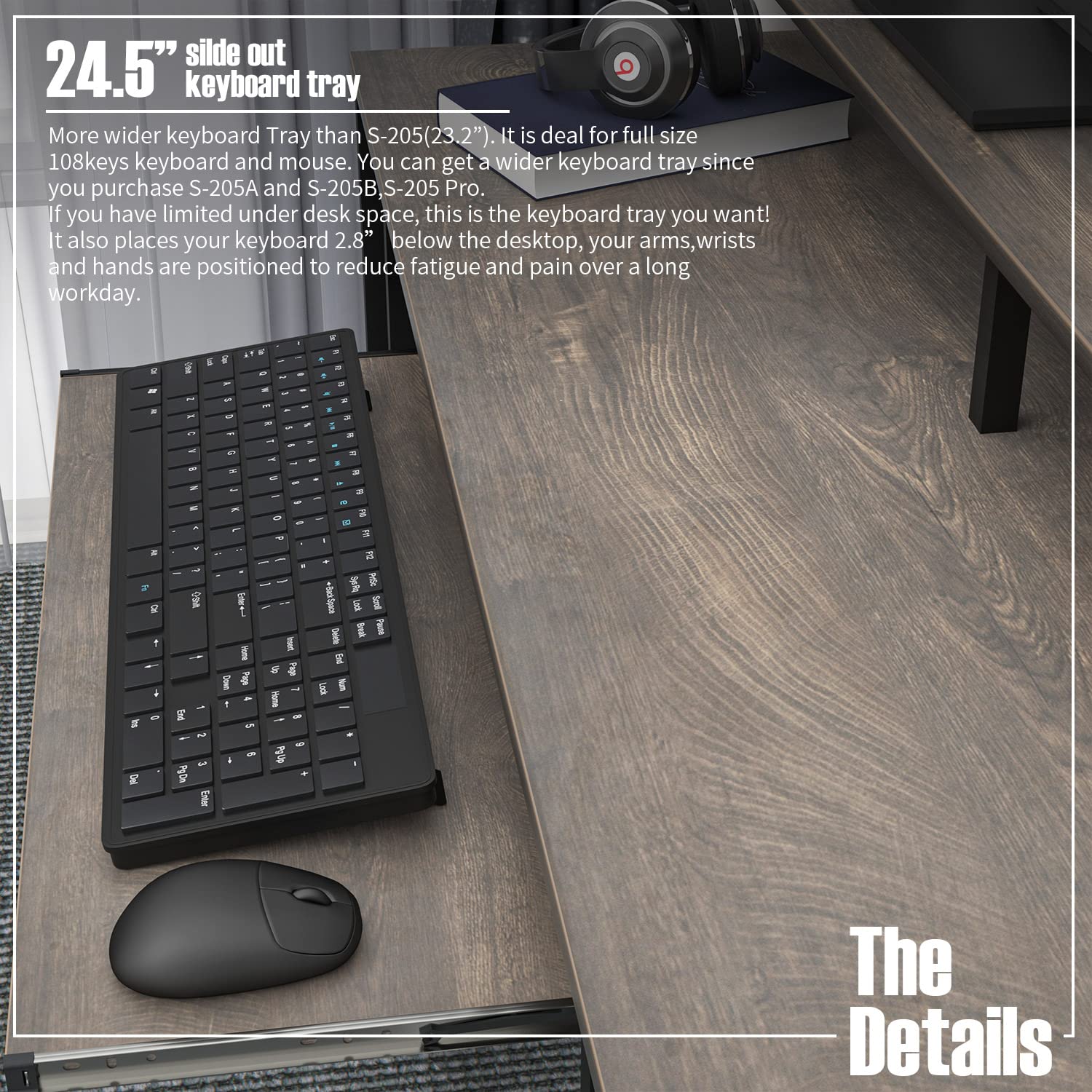 Snapklik.com : TOPSKY Compact Computer Desk