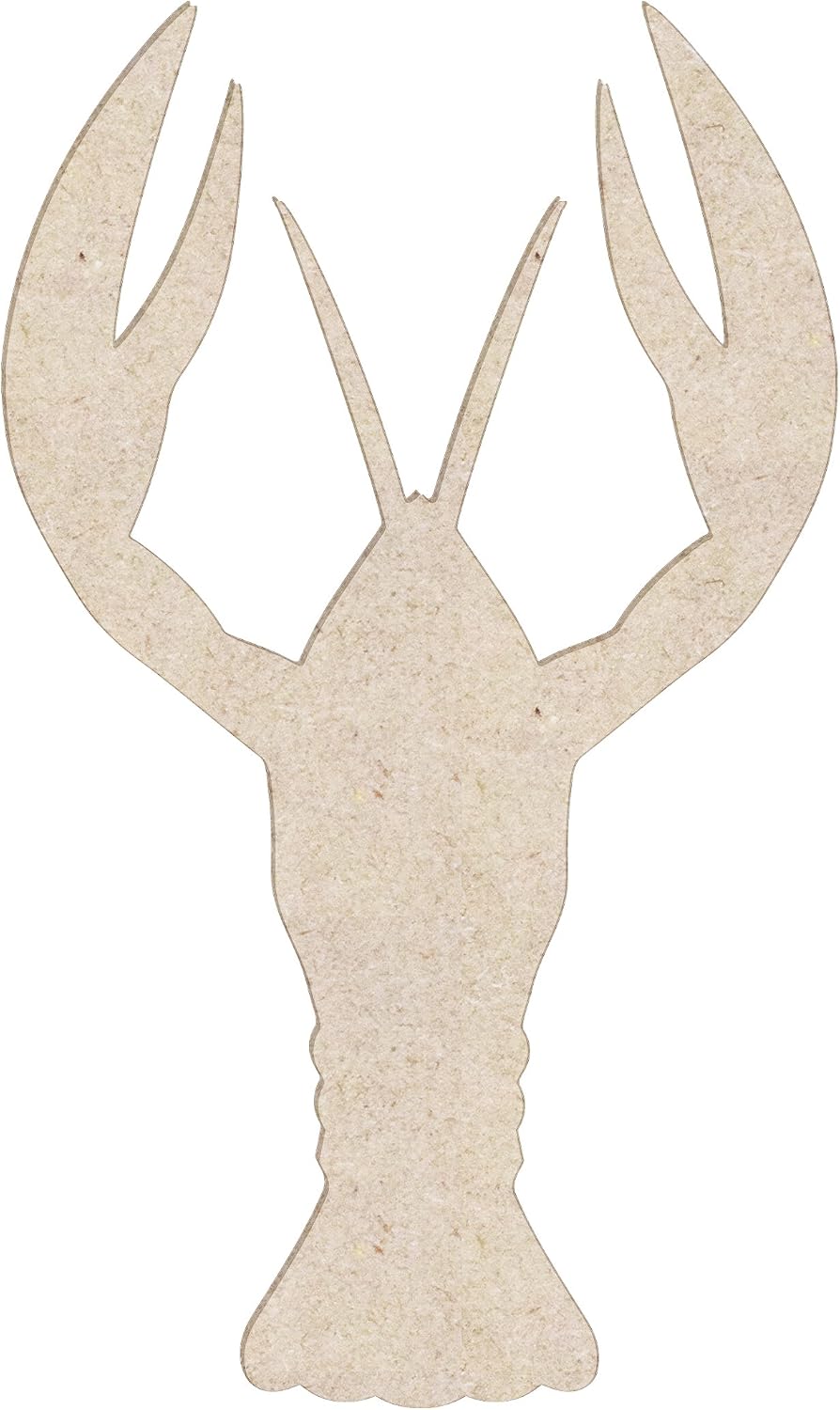 Amazon.com: 18" Crawfish Crayfish Unfinished Wood Cutout Shape : Home ...