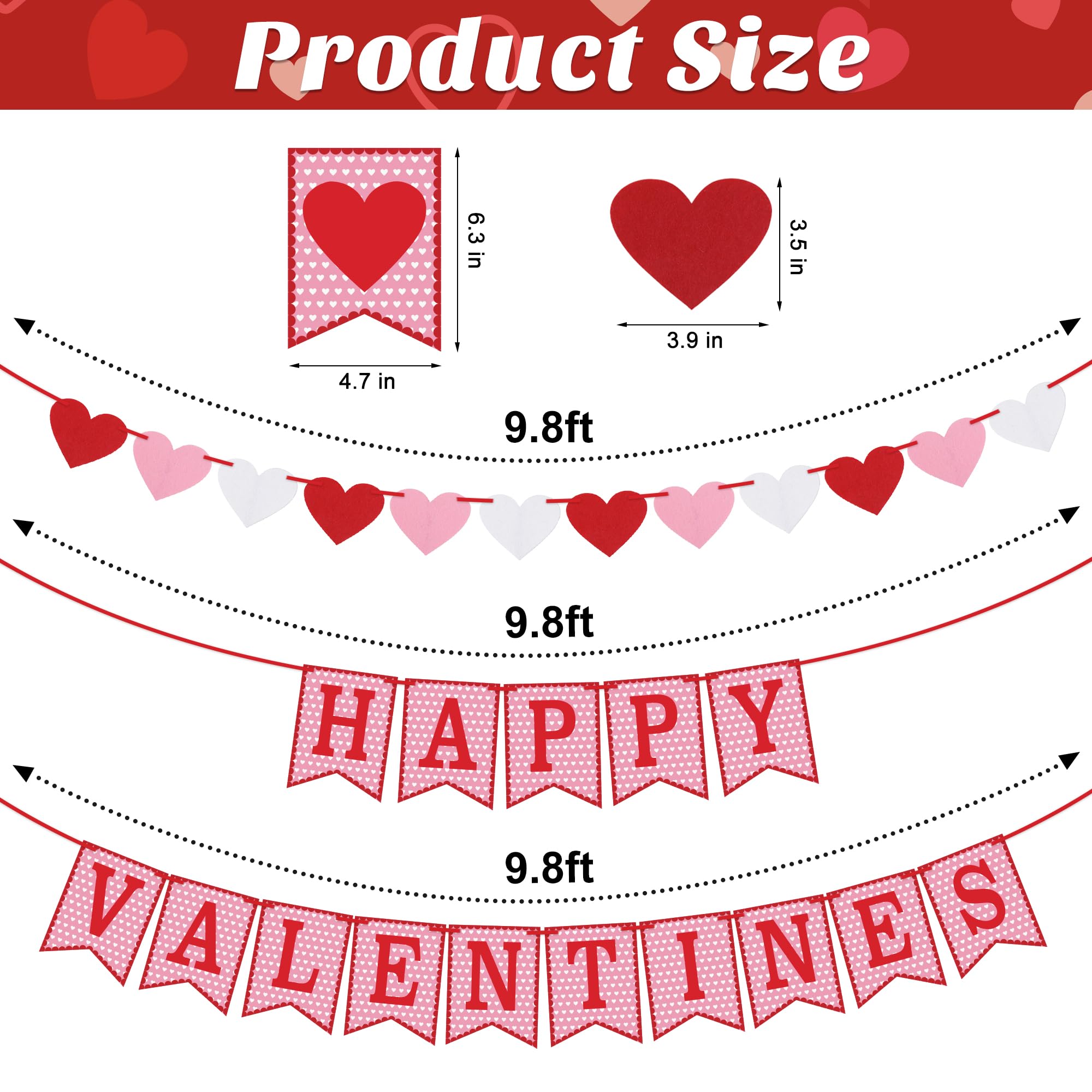 Happy Valentines Day Banner Printable