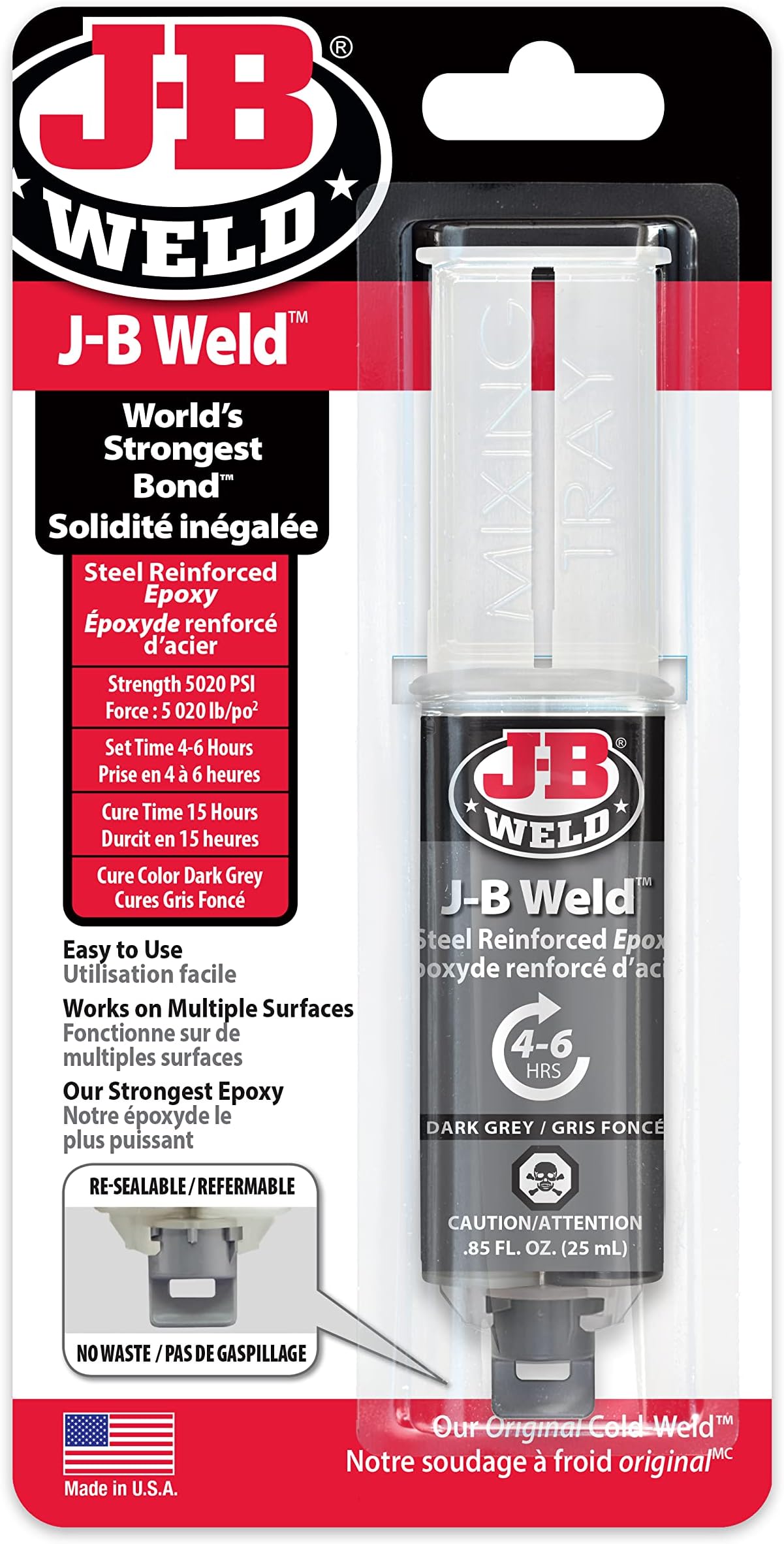 J-B Weld Original Syringe : Amazon.ca: Tools & Home Improvement