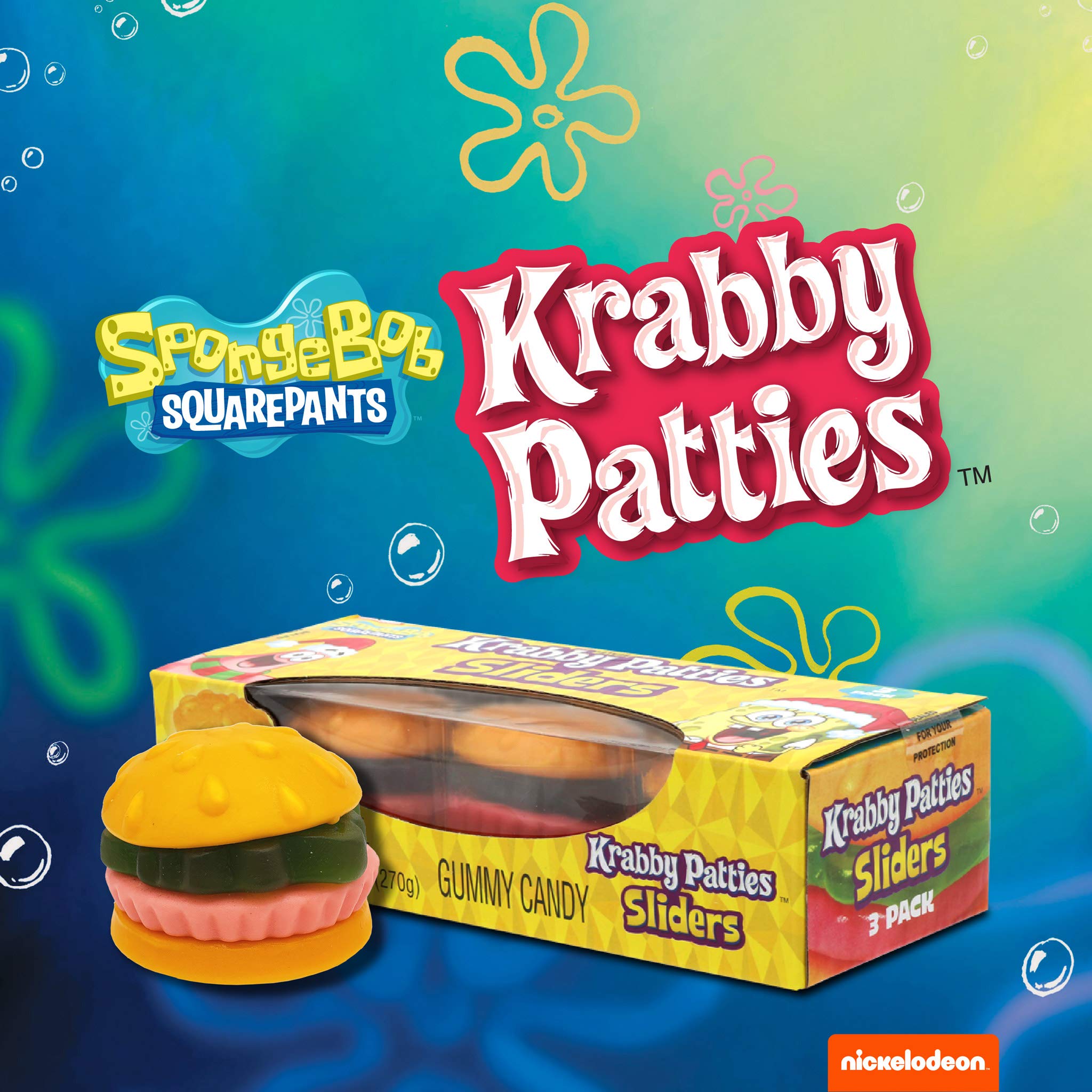 Snapklik.com : Giant Gummy Krabby Patties Candy