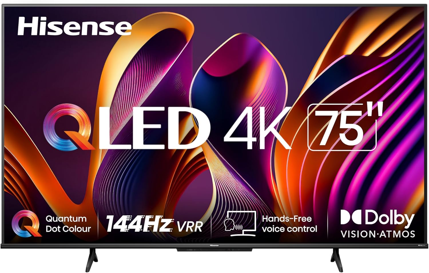 Hisense 75QD7N-75 inch QLED 4K Google TV with Quantum Dot Colour ...