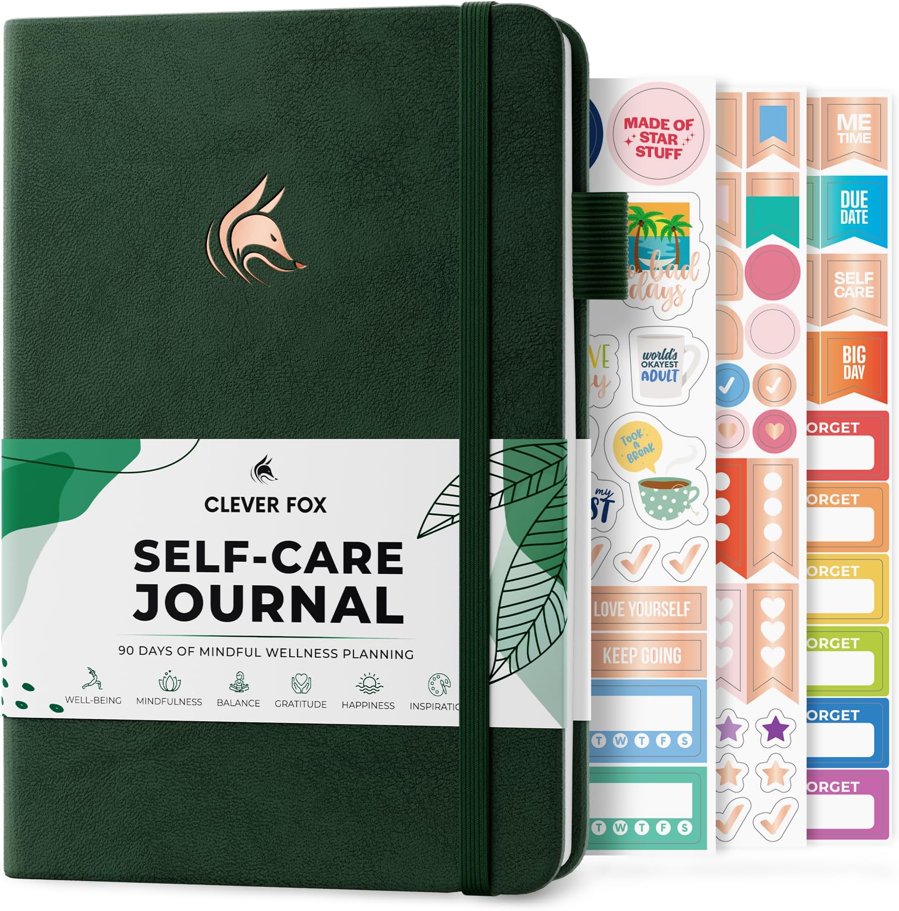 Clever Fox Self-Care Journal – Wellness & Daily Reflection Notebook ...