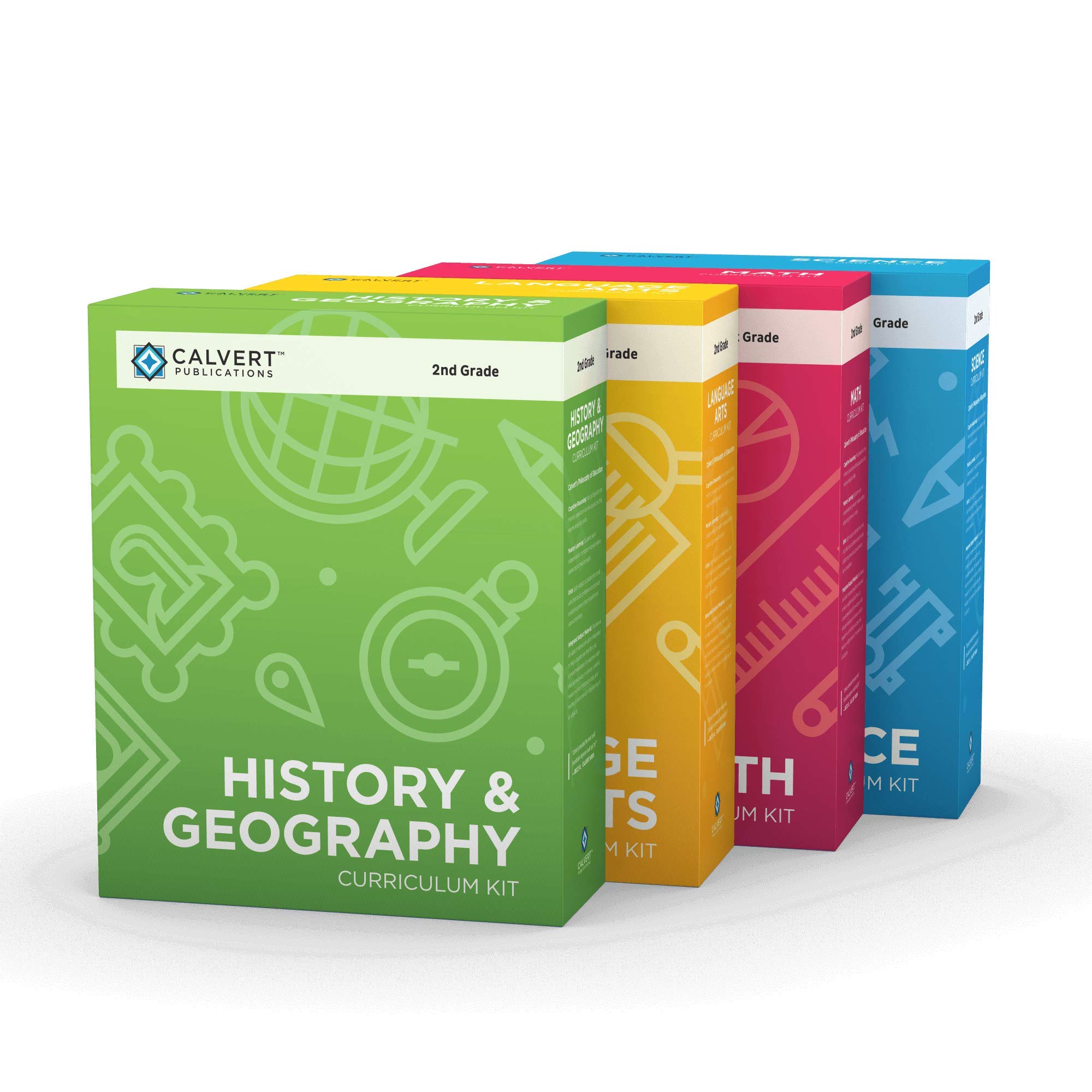 Calvert Education 1st Grade 4 Subject Set - Math, LAnguage ARts ...