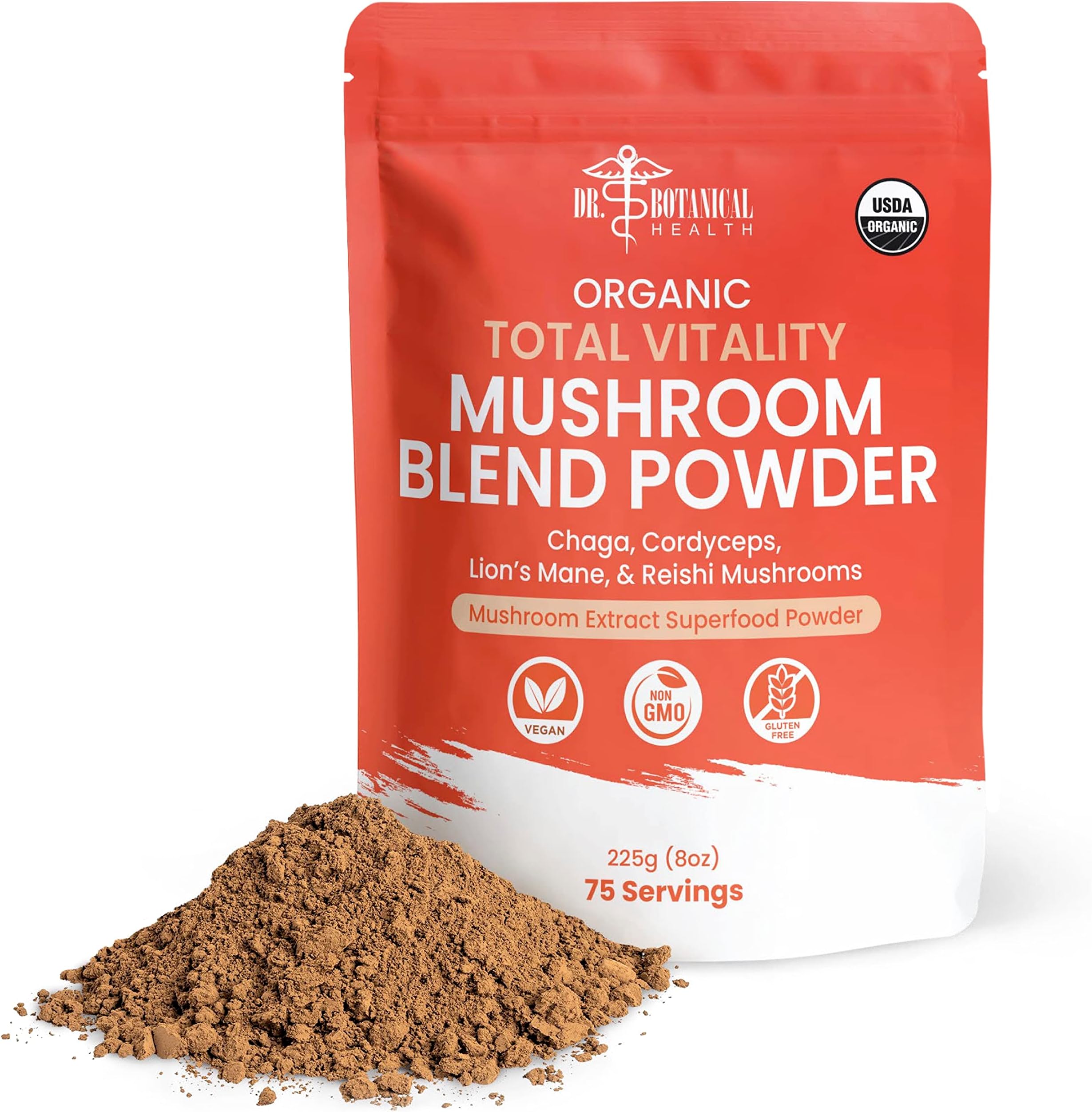 Amazon.com: Wixar Mushroom Powder - Ten Treasure Mushrooms Extract ...