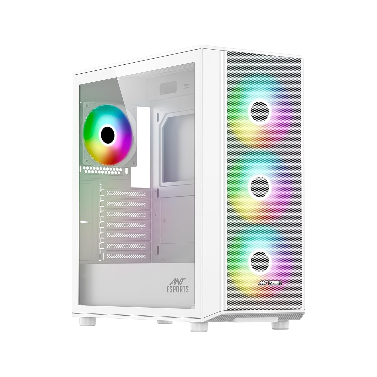 Amazon.in: Buy Ant Esports Tempered_Glass 411 Air Mid-Tower Computer ...