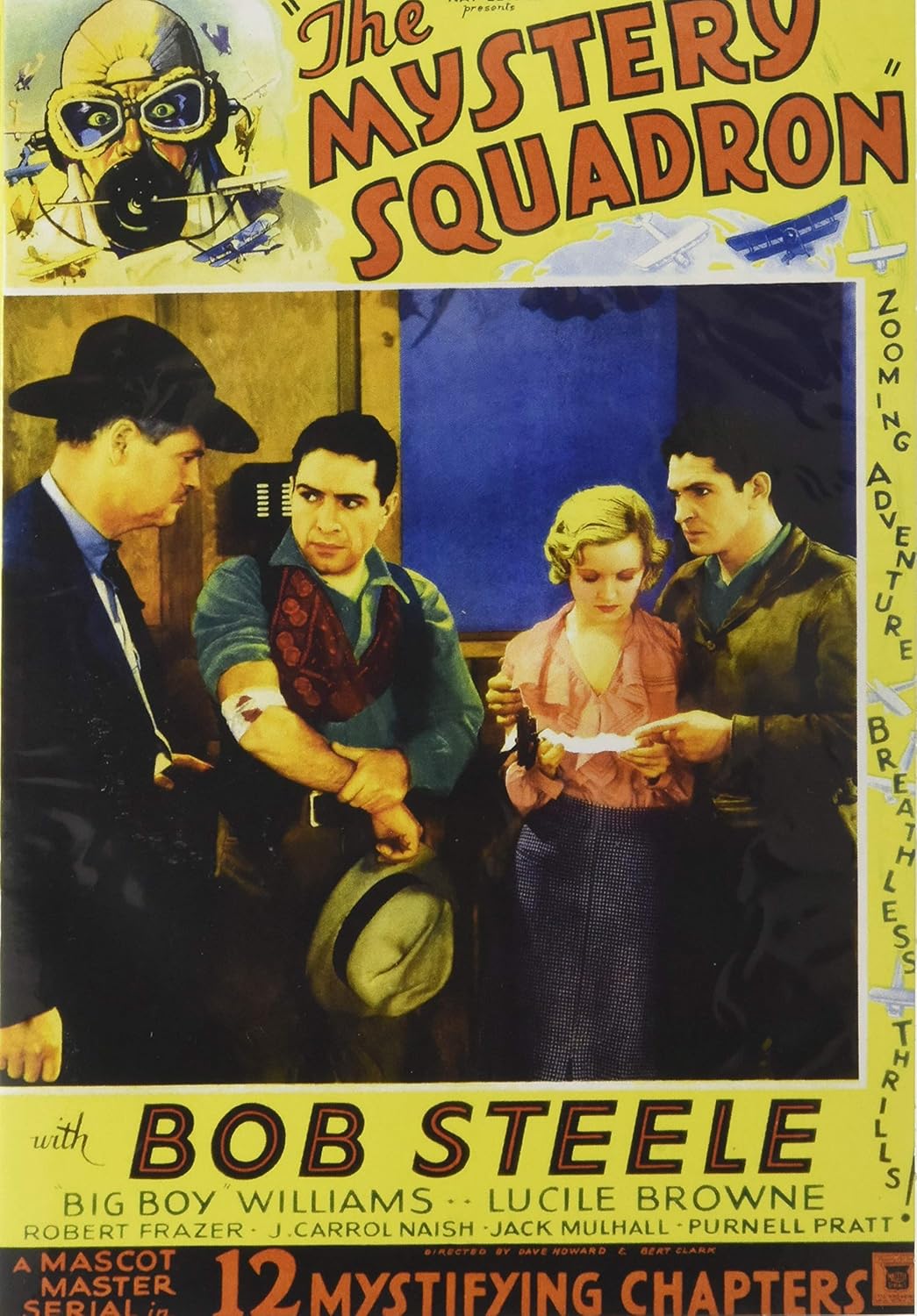 Amazon.com: The Mystery Squadron : Bob Steele, Guinn Williams, Lucille ...