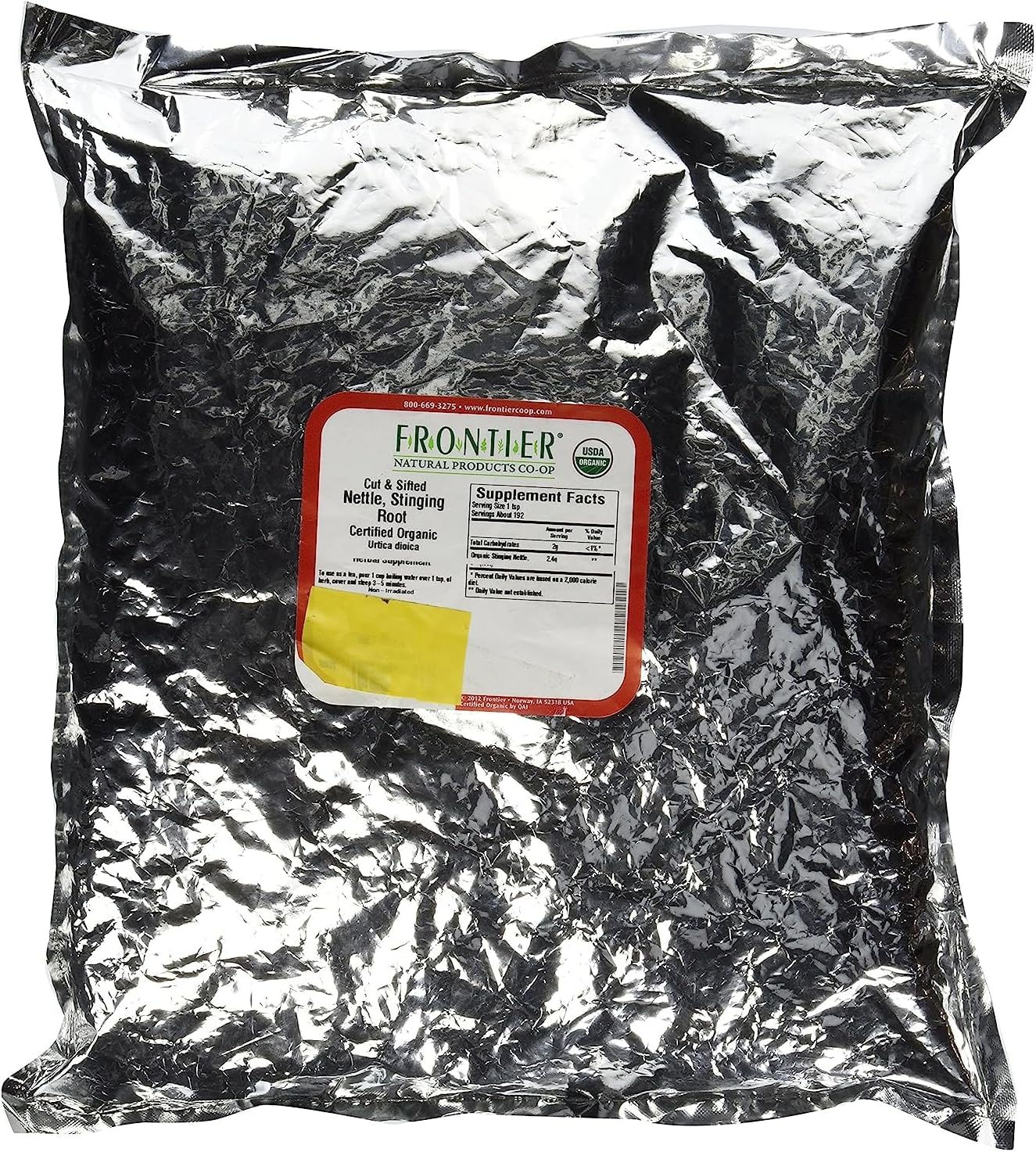 Amazon.com: Frontier Co-op Organic Cut & Sifted Stinging Nettle Root ...