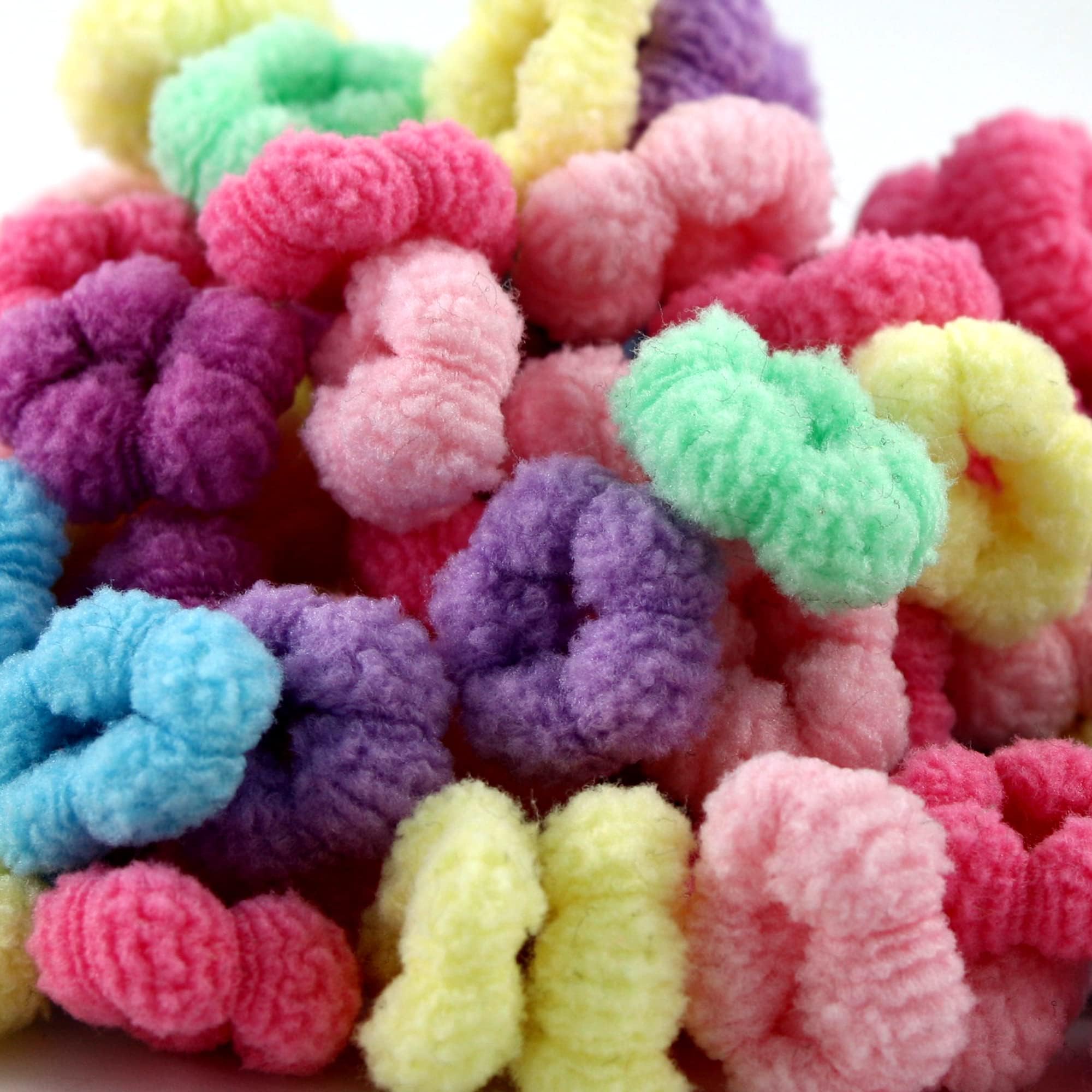 Amazon.com: 54pcs Girls Hair Ties Bows and Flowers Ponytail Elastic ...