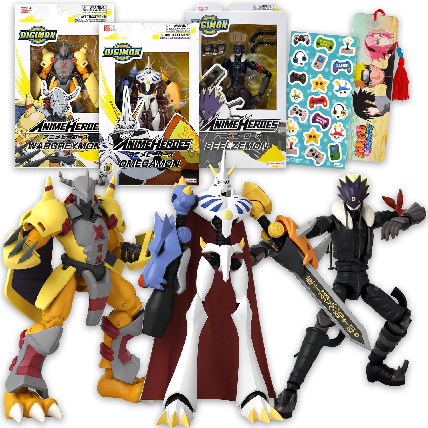 Amazon.com: Digimon Action Figures Set - Digimon Action Figure Set ...