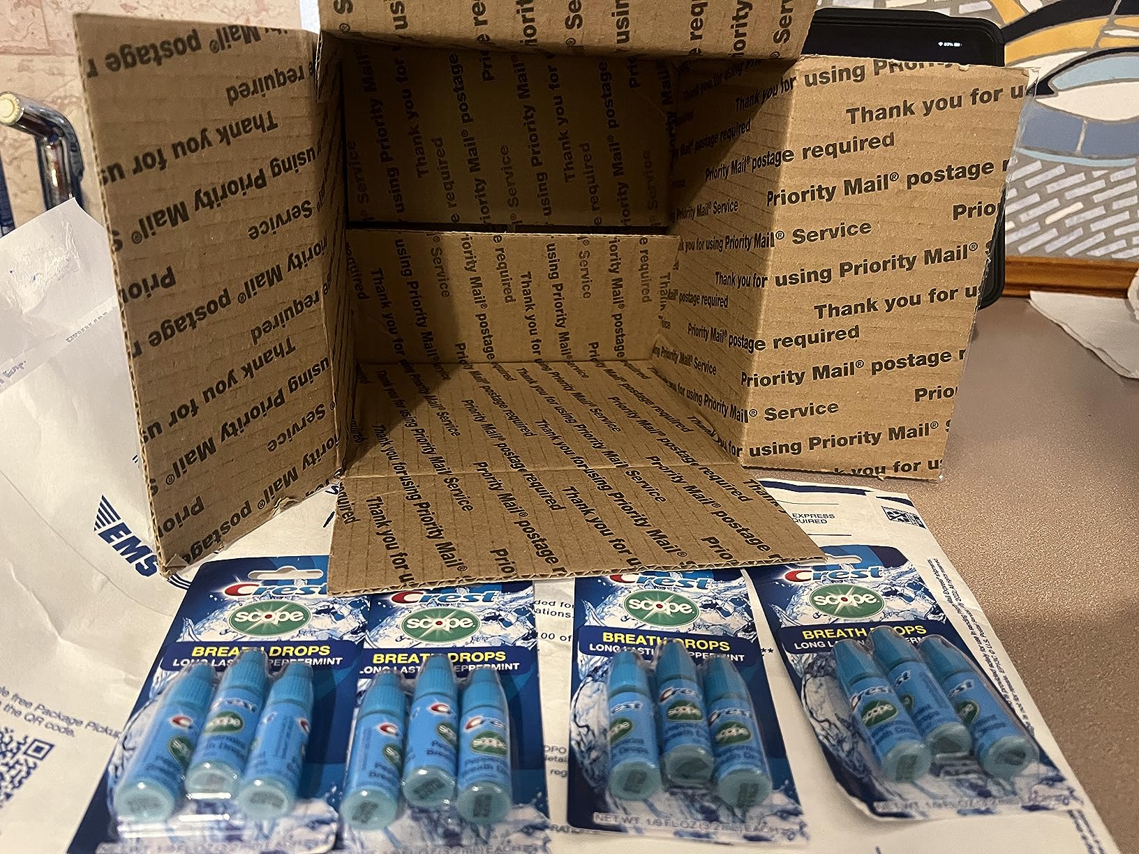 Amazon.com: Crest Scope Breath Drops - Long Lasting Peppermint Liquid ...