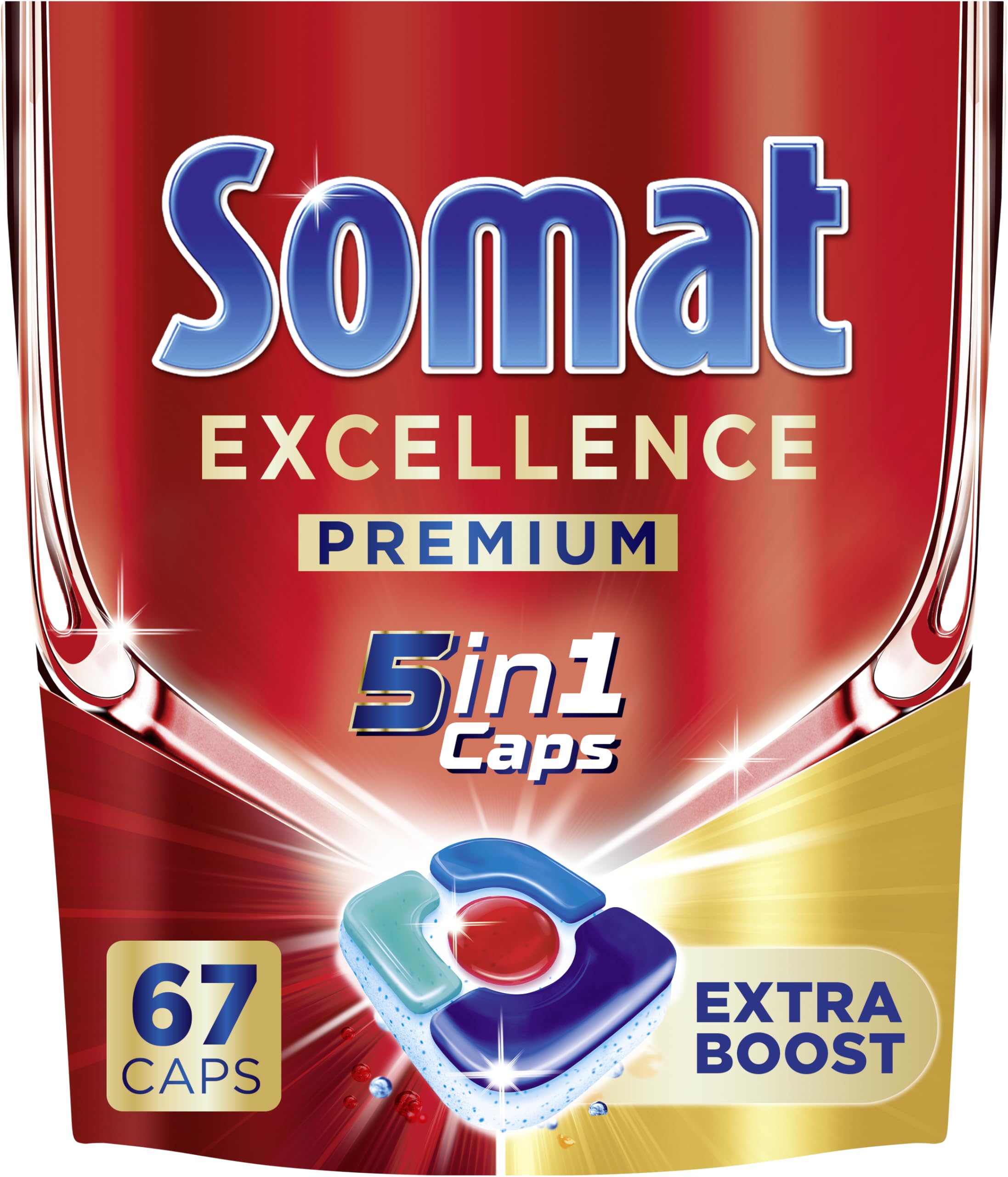 Somat Excellence Premium 5in1 Caps (67 Caps), schnellauflösende ...