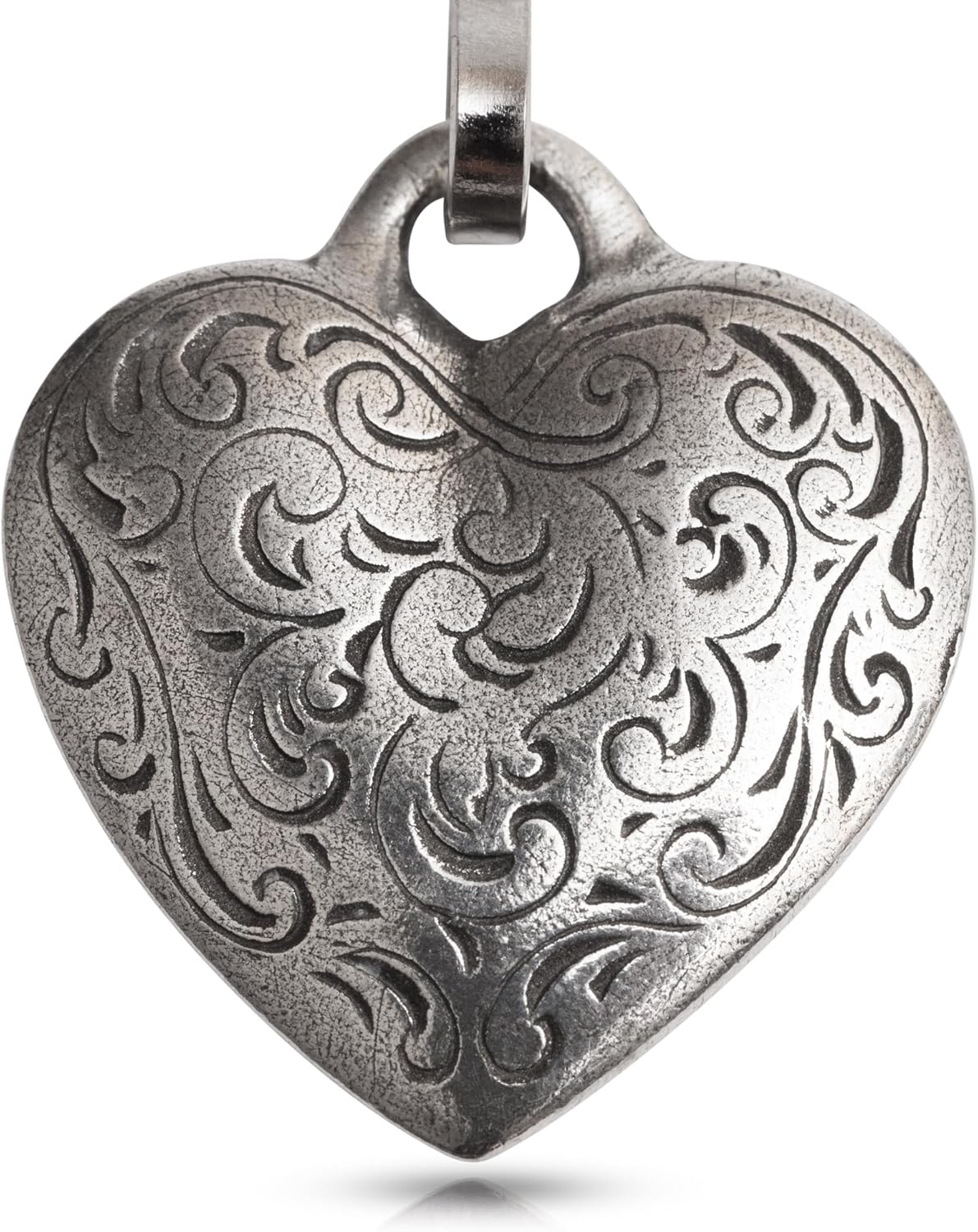 Amazon.com: DANFORTH – Florentine Heart Zipper Pull Charm, Heart Shaped ...