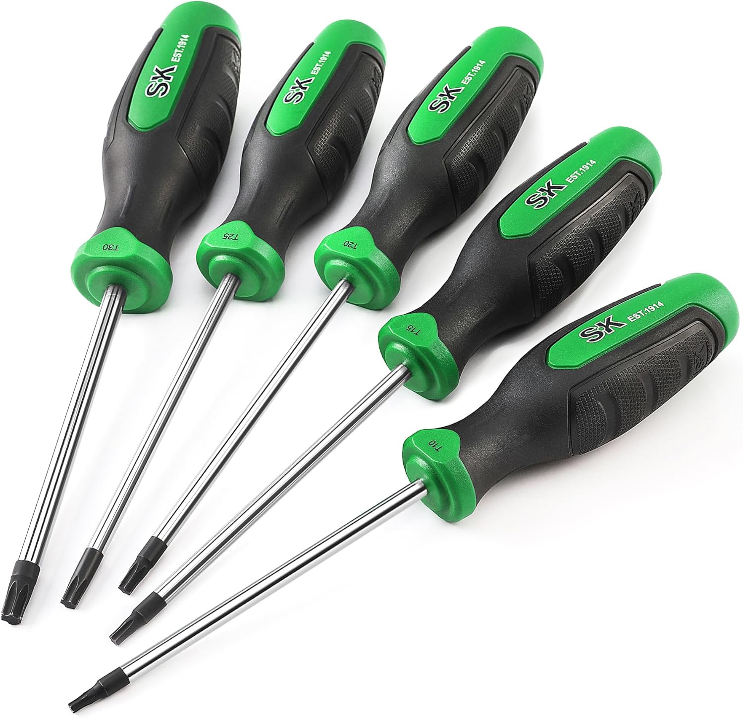 Amazon.com: SK 5-Piece Star Screwdriver Set, Magnetic Screwdriver Set ...