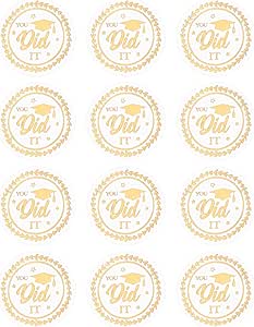 Amazon.com: Lucleag 360 PCS You Did It Graduation Envelope Seals ...