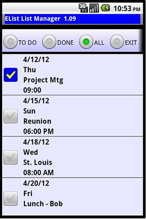 EList List Manager - App on Amazon Appstore