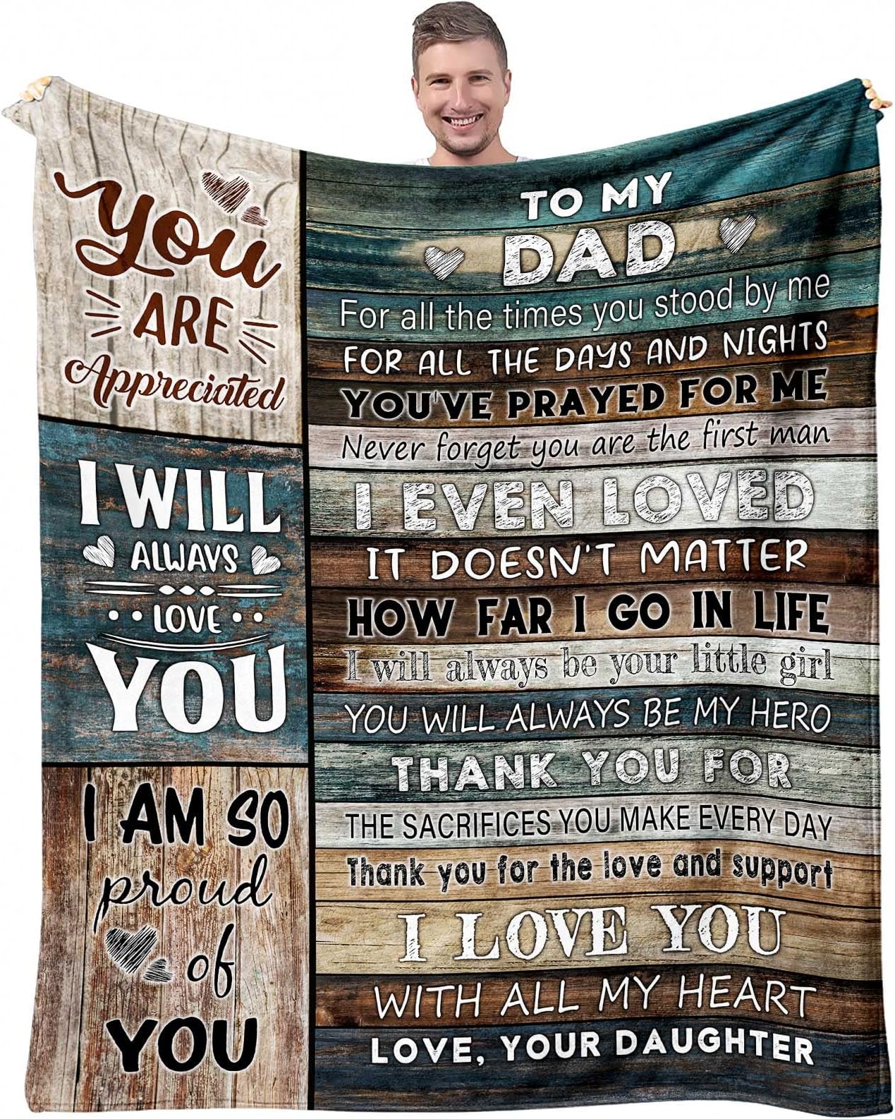 Amazon.com: Dfaqehk Stepped Up Dad Gifts, Birthday Gifts for Bonus Dad ...