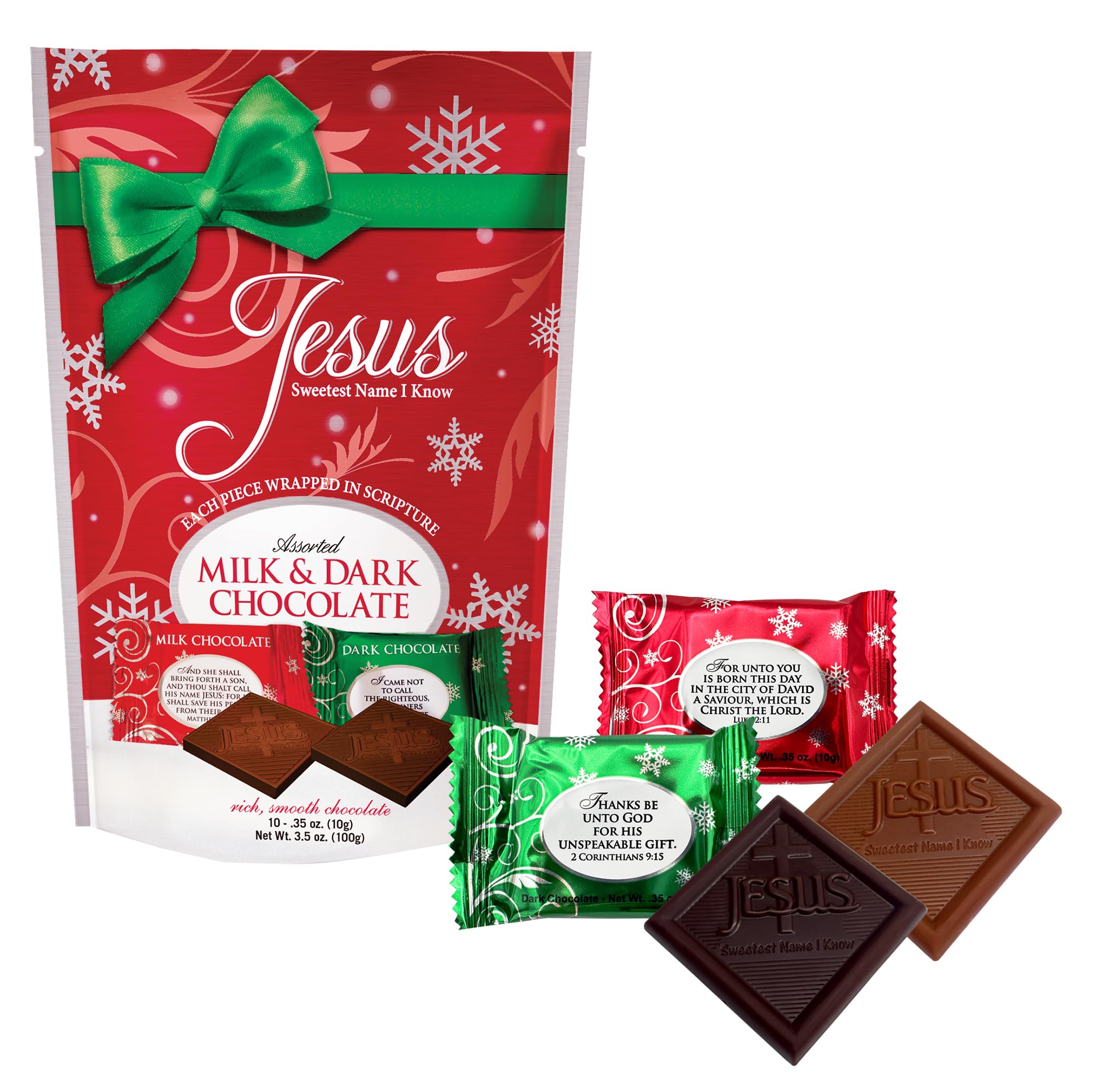 Amazon.com: Scripture Candy, Jesus Sweetest Name I Know Winter ...