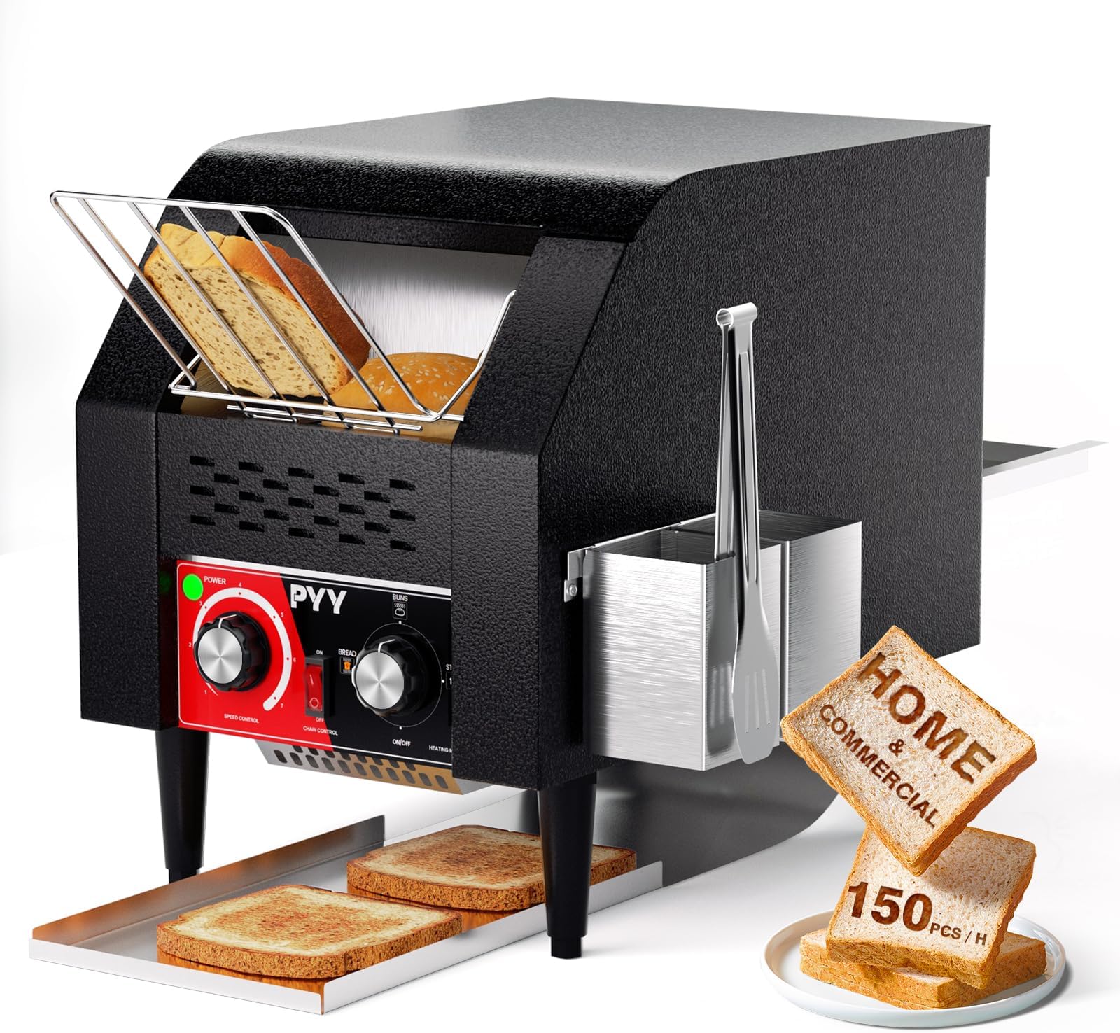 Amazon.com: Winco ECT-300 Commercial Conveyor Toaster, 300 Slices/Hour ...