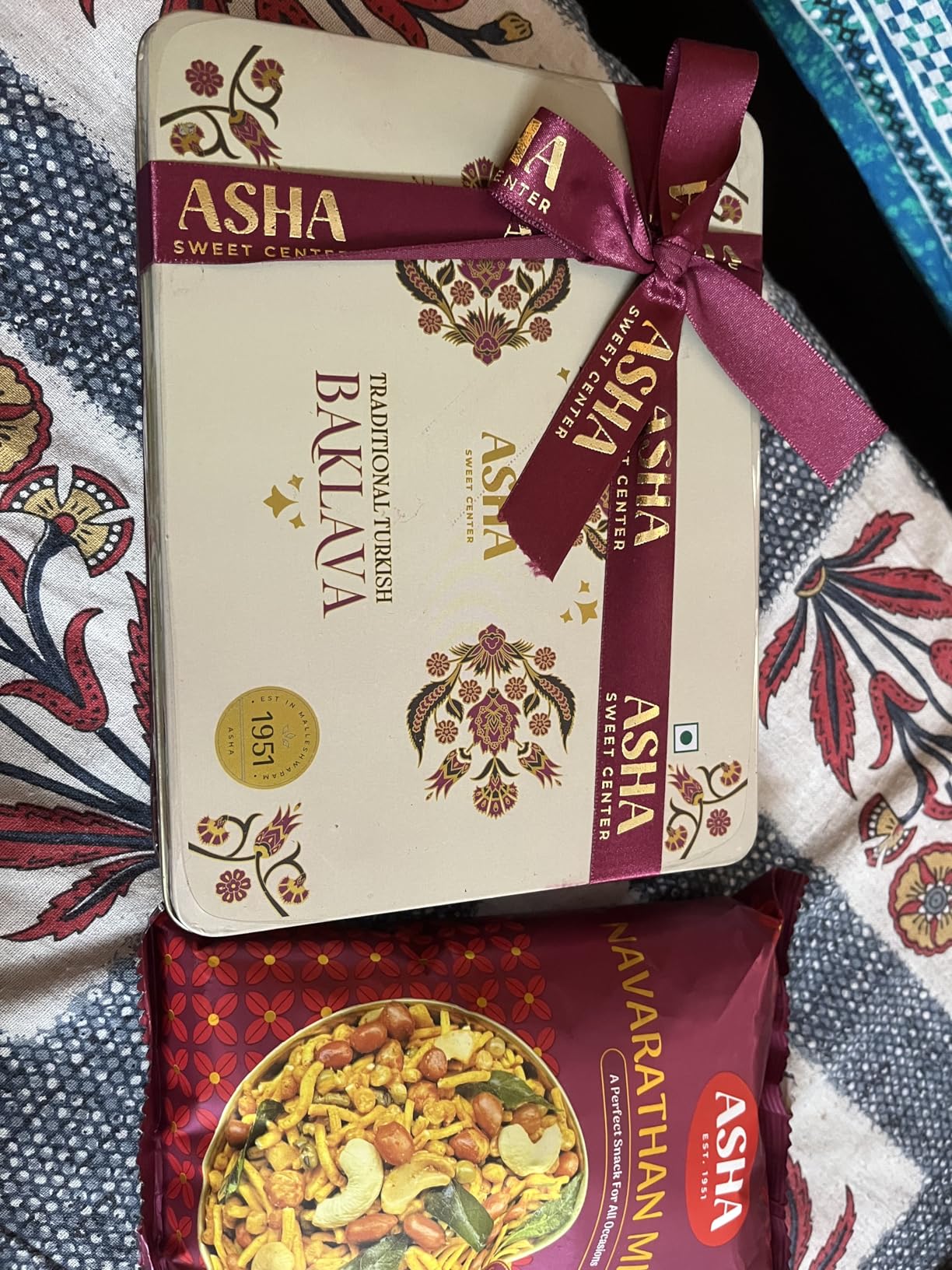 ASHA SWEETS Combo Gifting Pack of Baklava Assorted Sweets 430g with ...