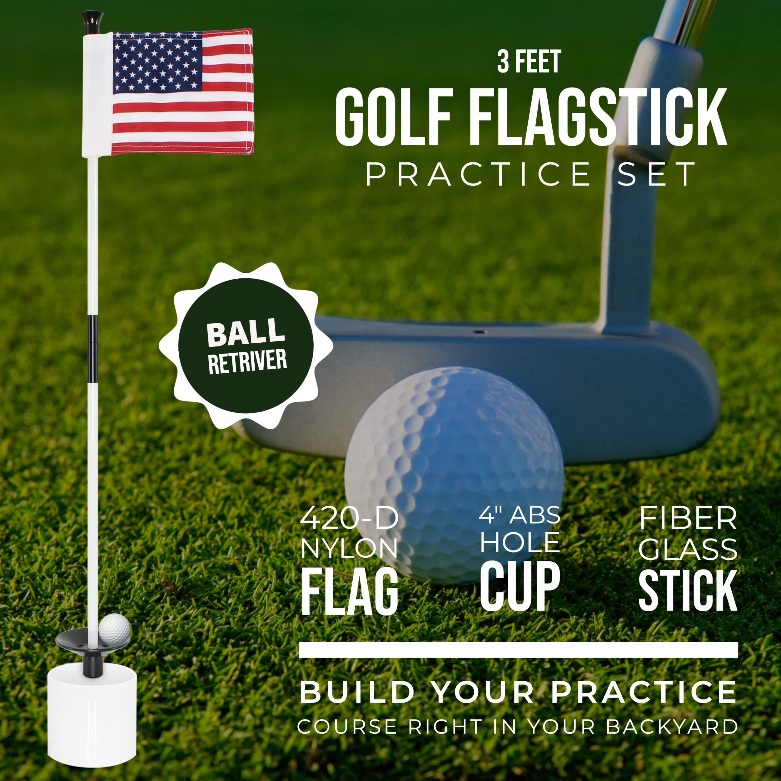 Practice Golf Flagstick
