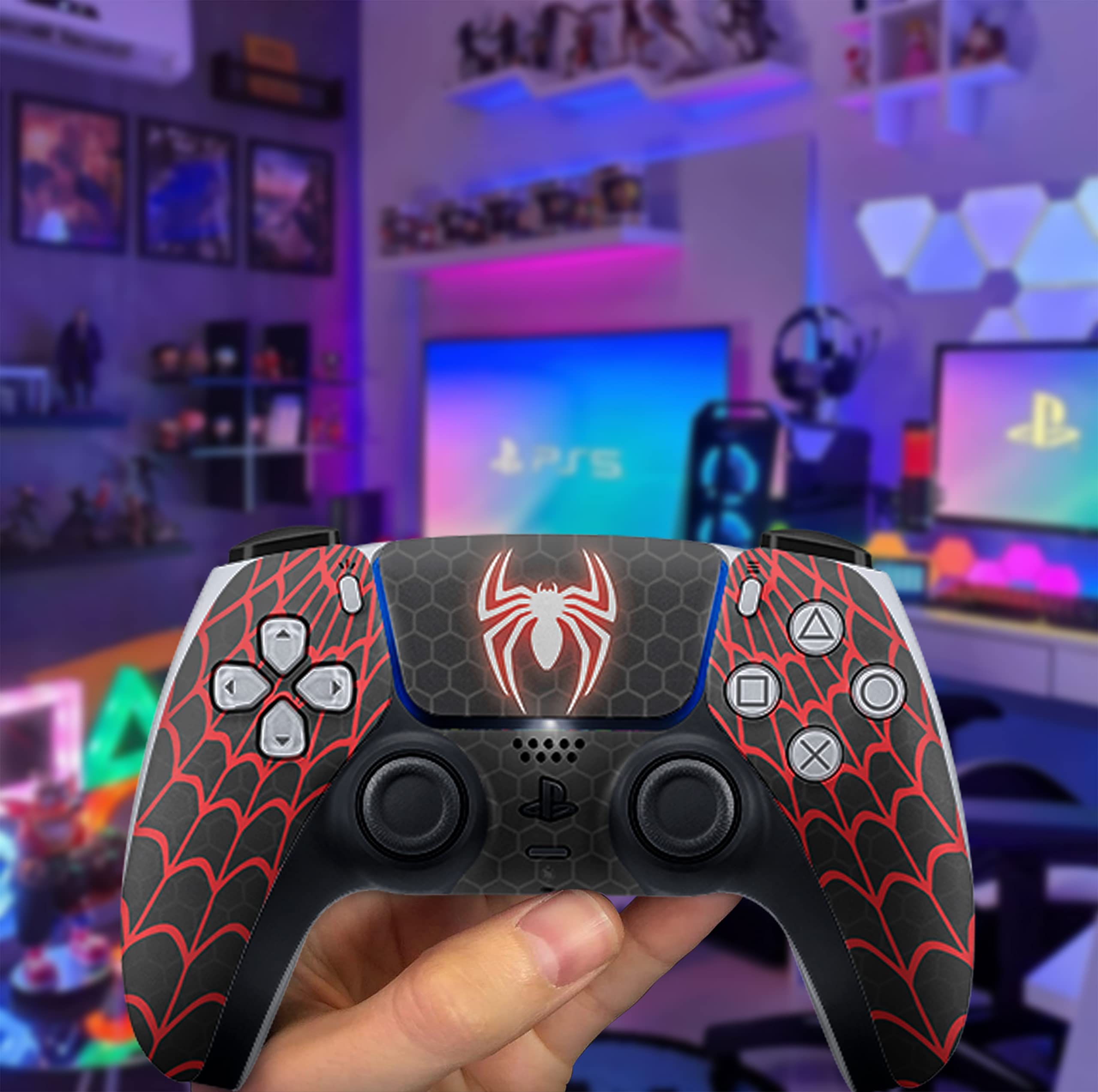 Snapklik.com : HK Studio Spider Web Decal Sticker Skin Specific Cover ...