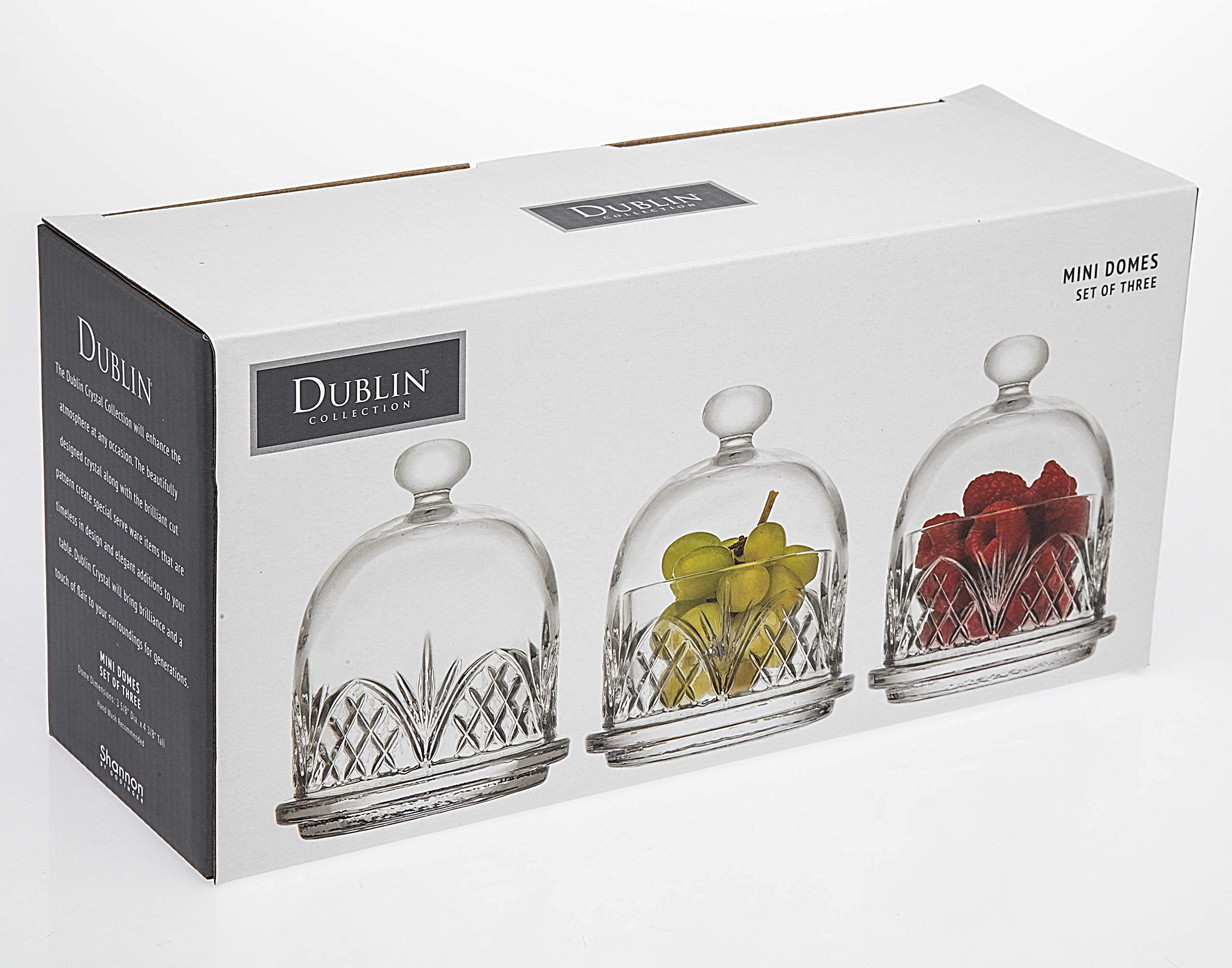 Snapklik.com : Godinger Crystal Mini Domes - Dublin Collection