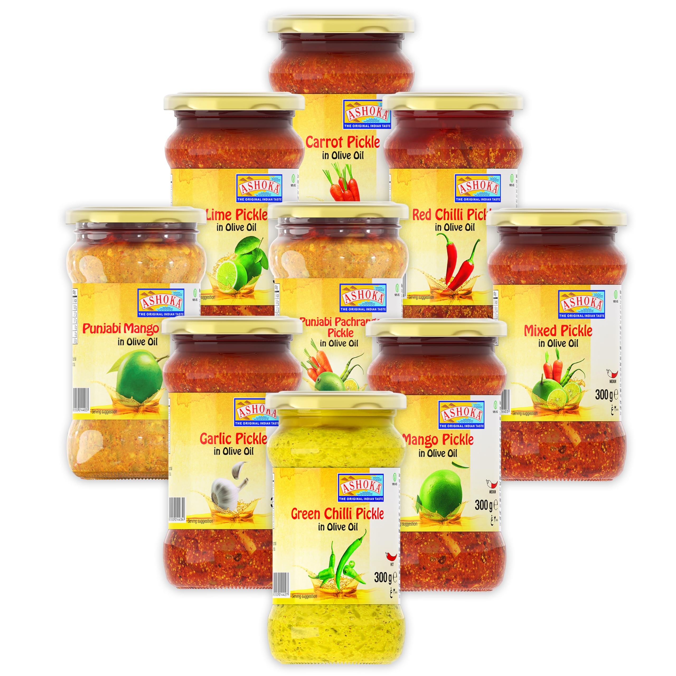 Snapklik.com : Ashoka Authentic Indian Pickle In Olive Oil All Natural ...
