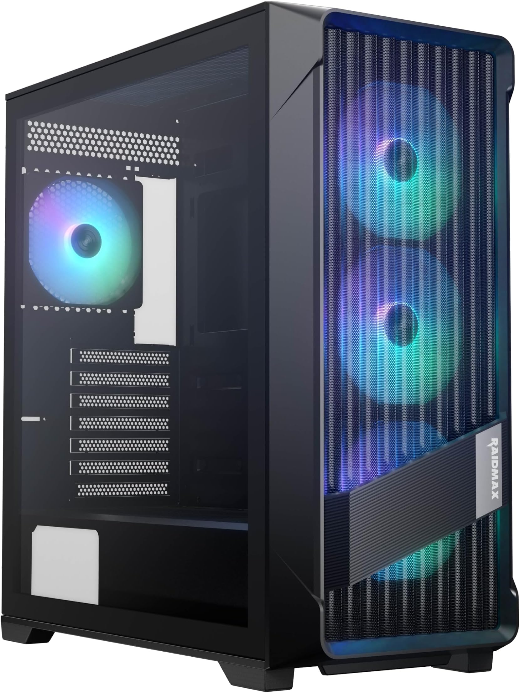 Amazon.com: Raidmax X603 ATX Desktop Computer Gaming Mid Tower Case ...