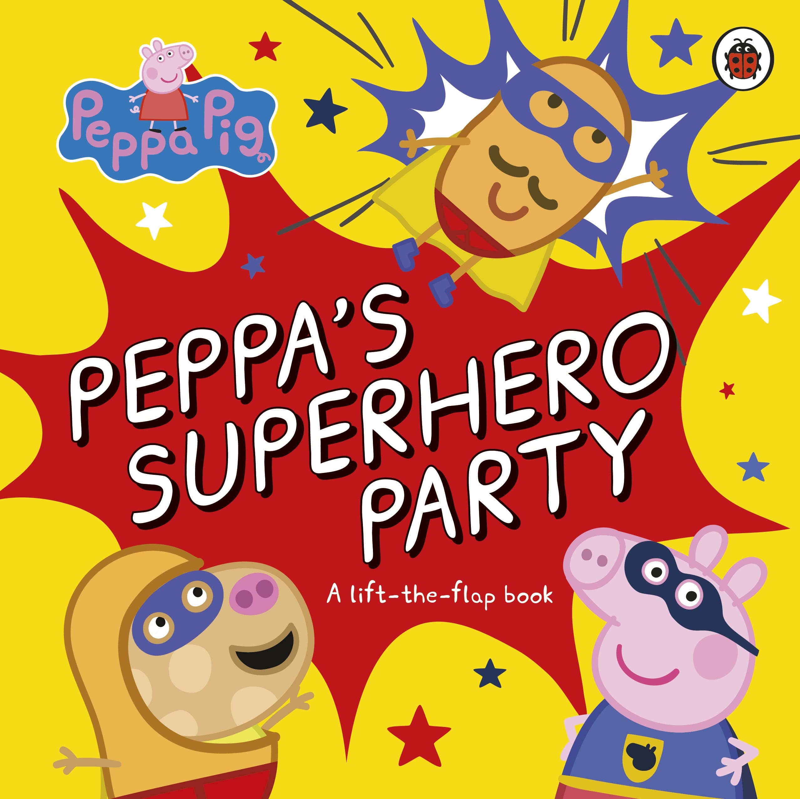 Peppa Pig: Peppa's Superhero Party: A lift-the-flap book : Pig, Peppa ...