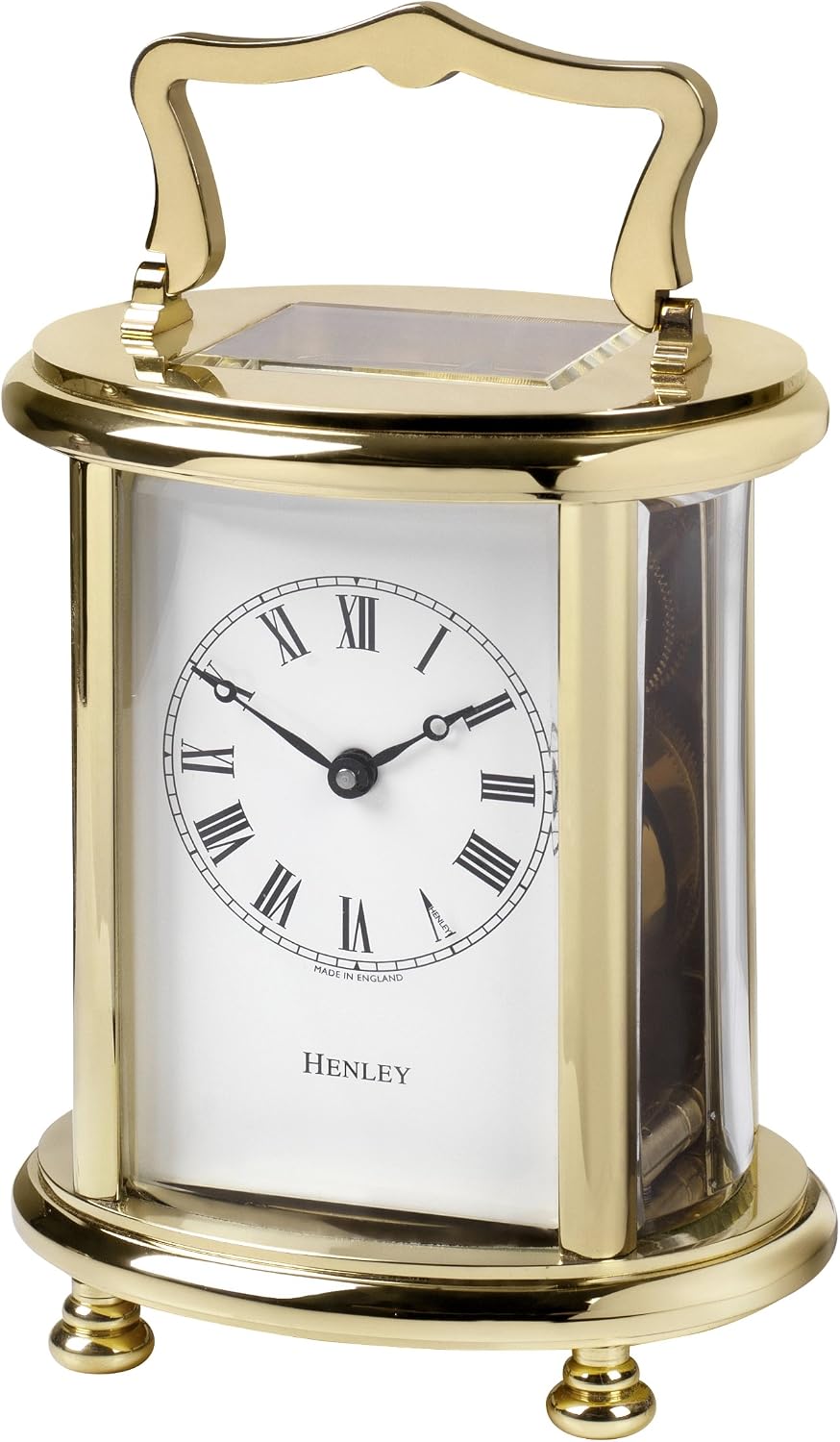 Amazon.com: Handmade in England ? Solid Brass Carriage Clock - Obis ...