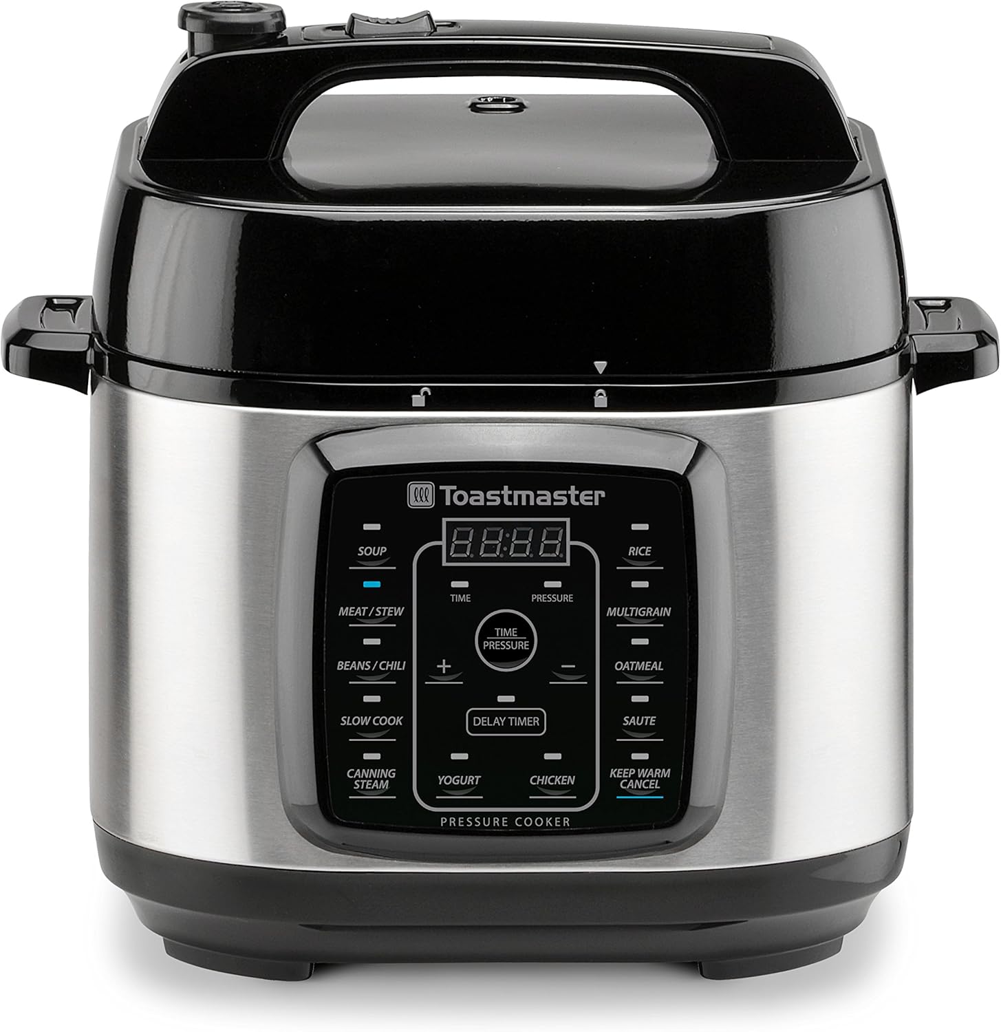 Amazon.com: Toastmaster Electric Pressure Cooker, 6 Quart, Stainless ...